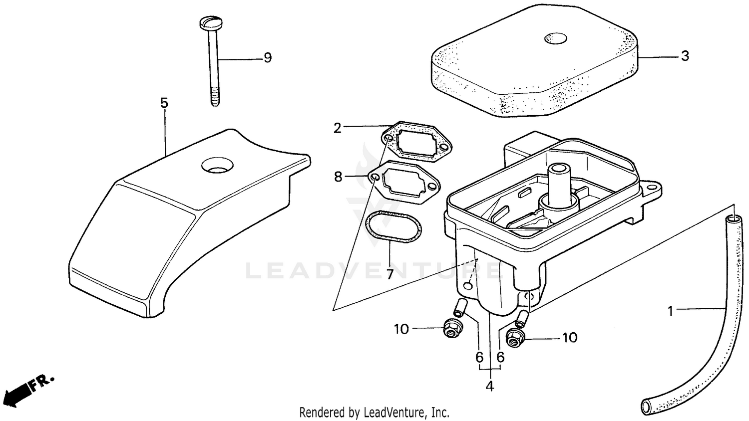 Honda HR17 PDA LAWN MOWER, JPN, VIN# HR17-1000006 TO HR17-9999999 Parts ...