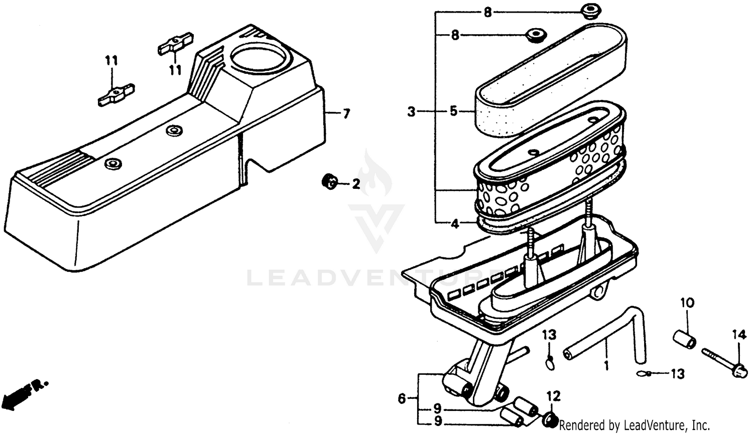 Honda HR216 SXA# LAWN MOWER, USA, VIN# MACR-6000001 TO MACR-9999999 ...