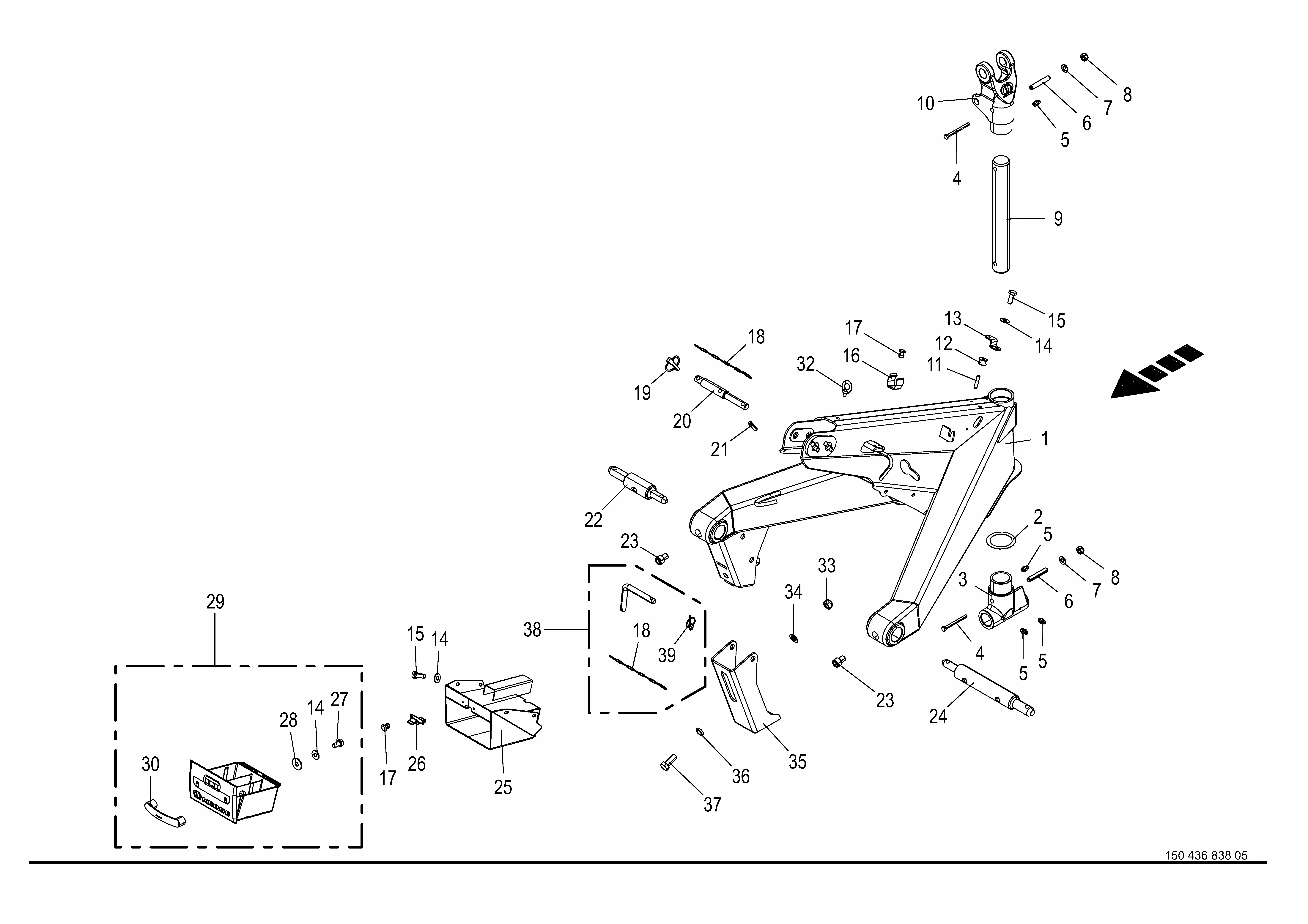 Krone ActiveMow R 200 / 240 / 280 / 320 / 360 (S/N 1001000 - 1026399 ...