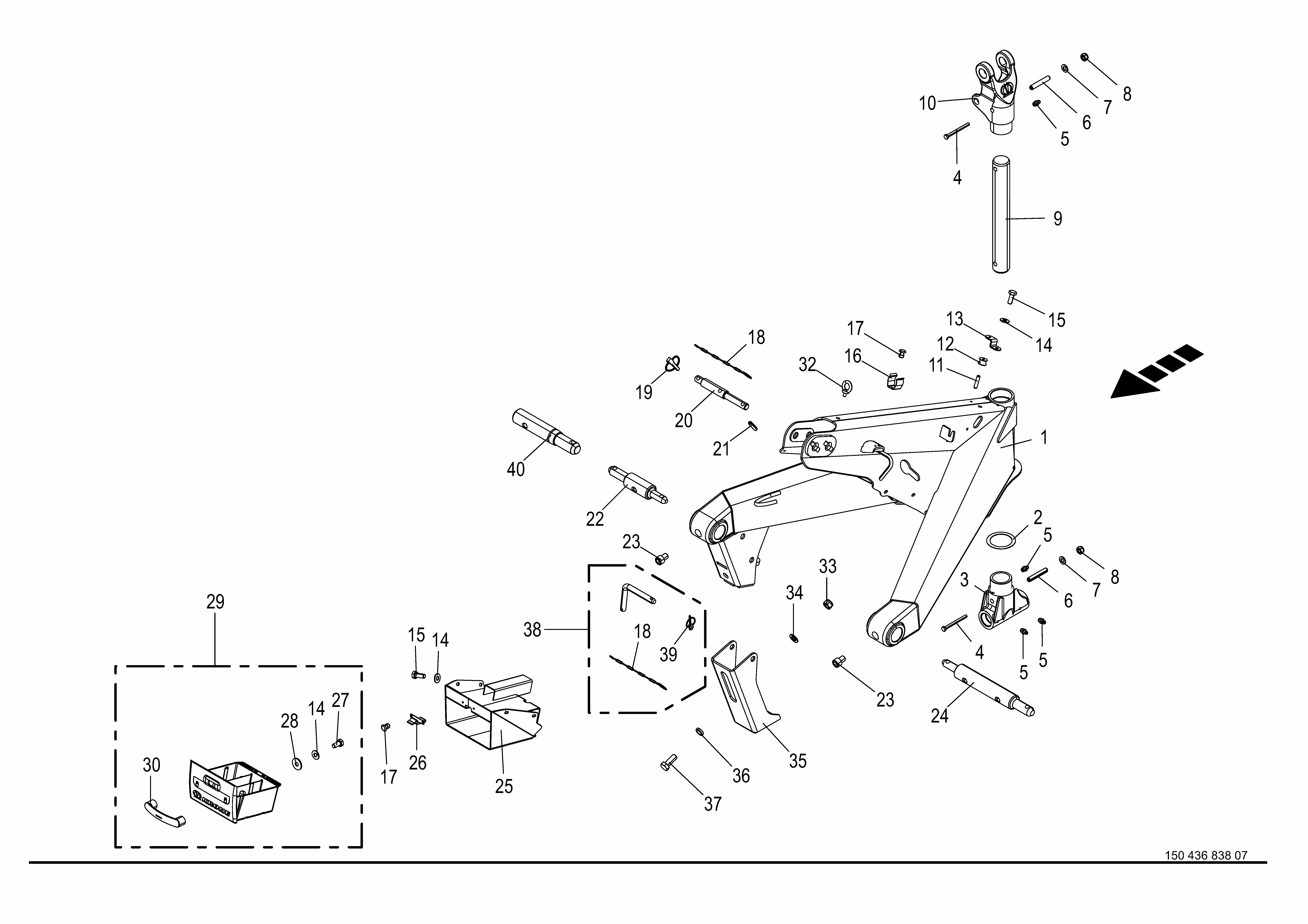 Krone ActiveMow R 200 / 240 / 280 / 320 / 360 (S/N 1078001 - 1106000 ...