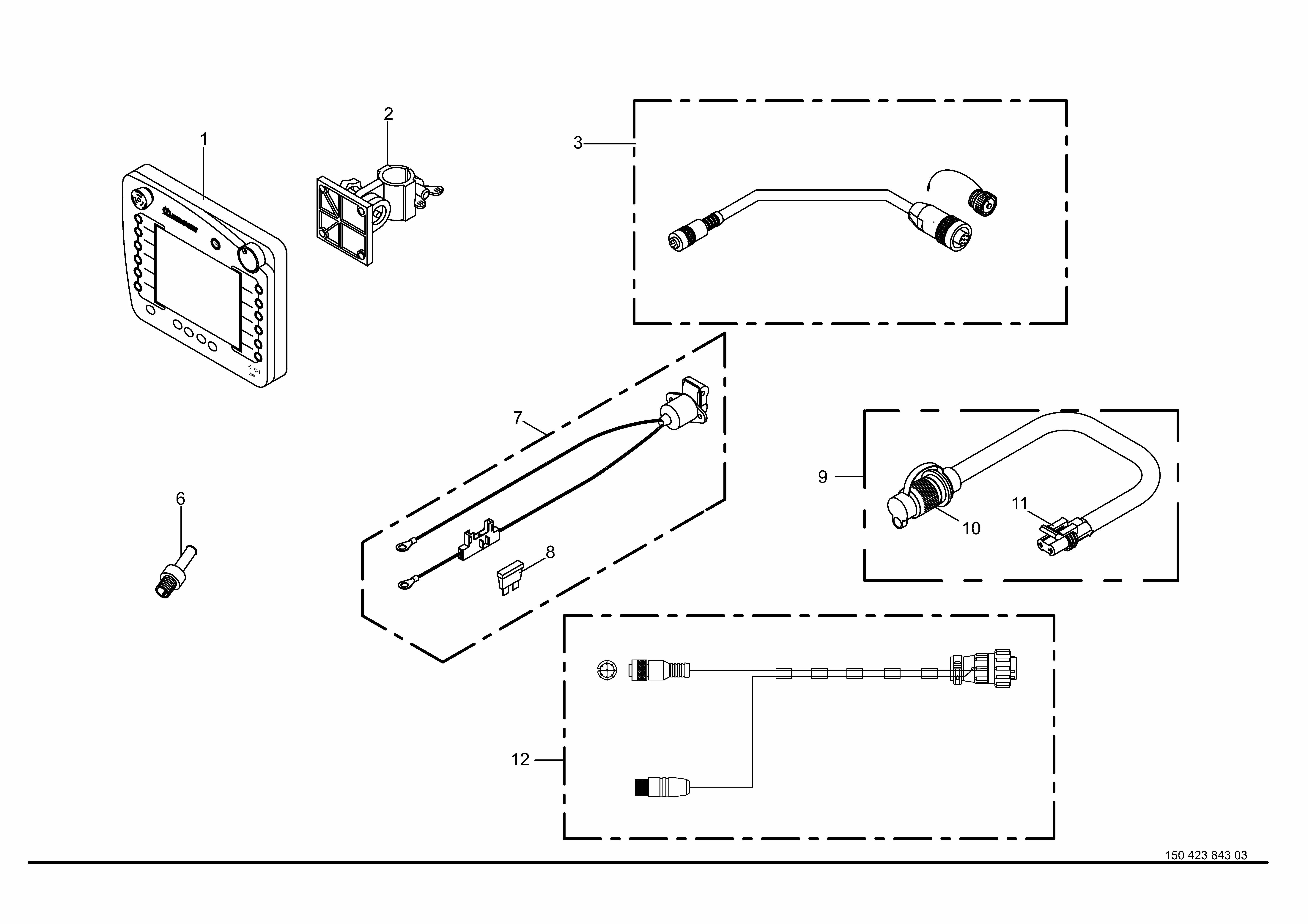 Krone KRONE DigitalSystems (S/N 846000 - 952000) Parts Diagrams