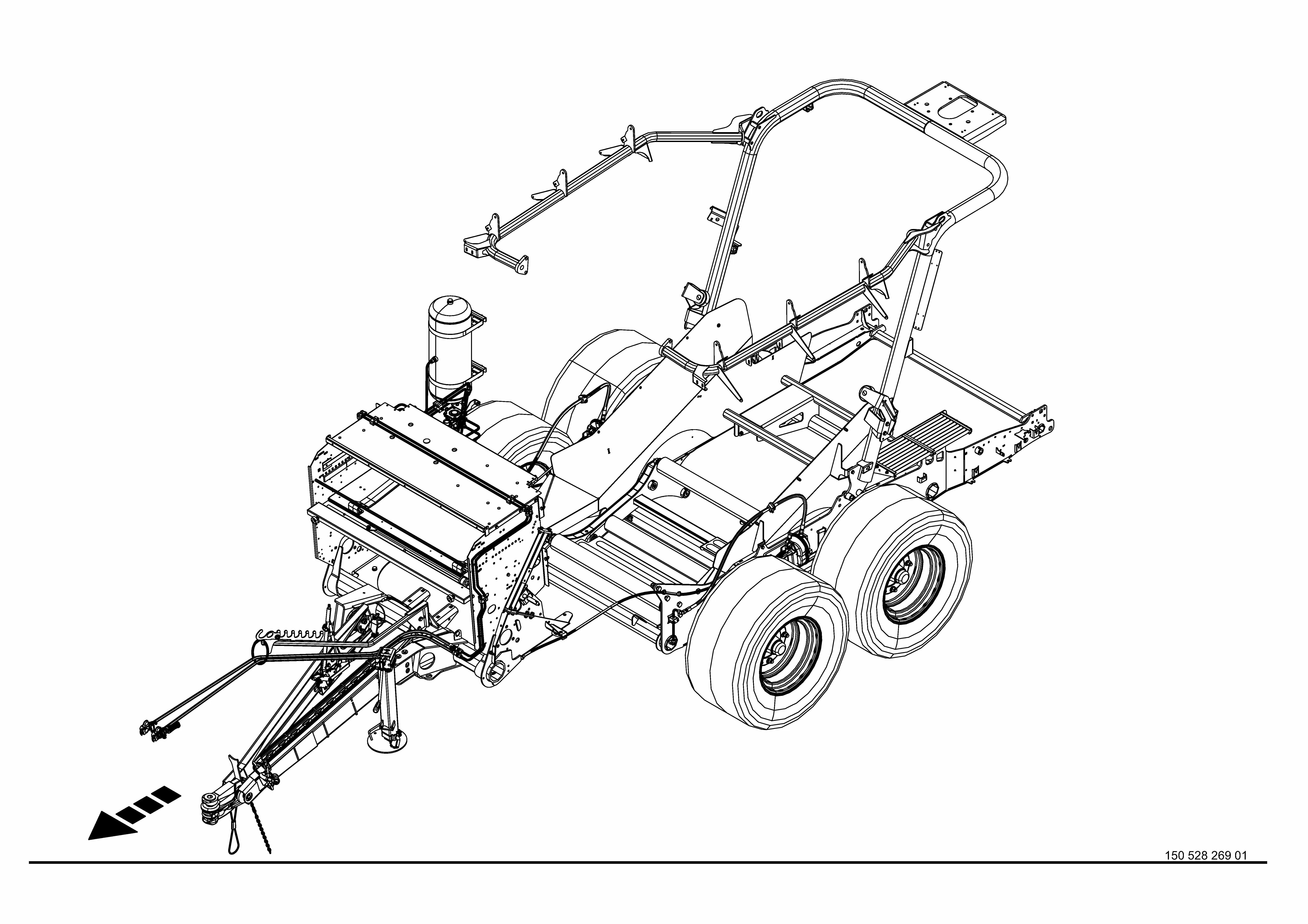 Krone CV 150 XC Plus - RP801-35 (S/N 979000 - 1046900) (2020 - 2020 ...
