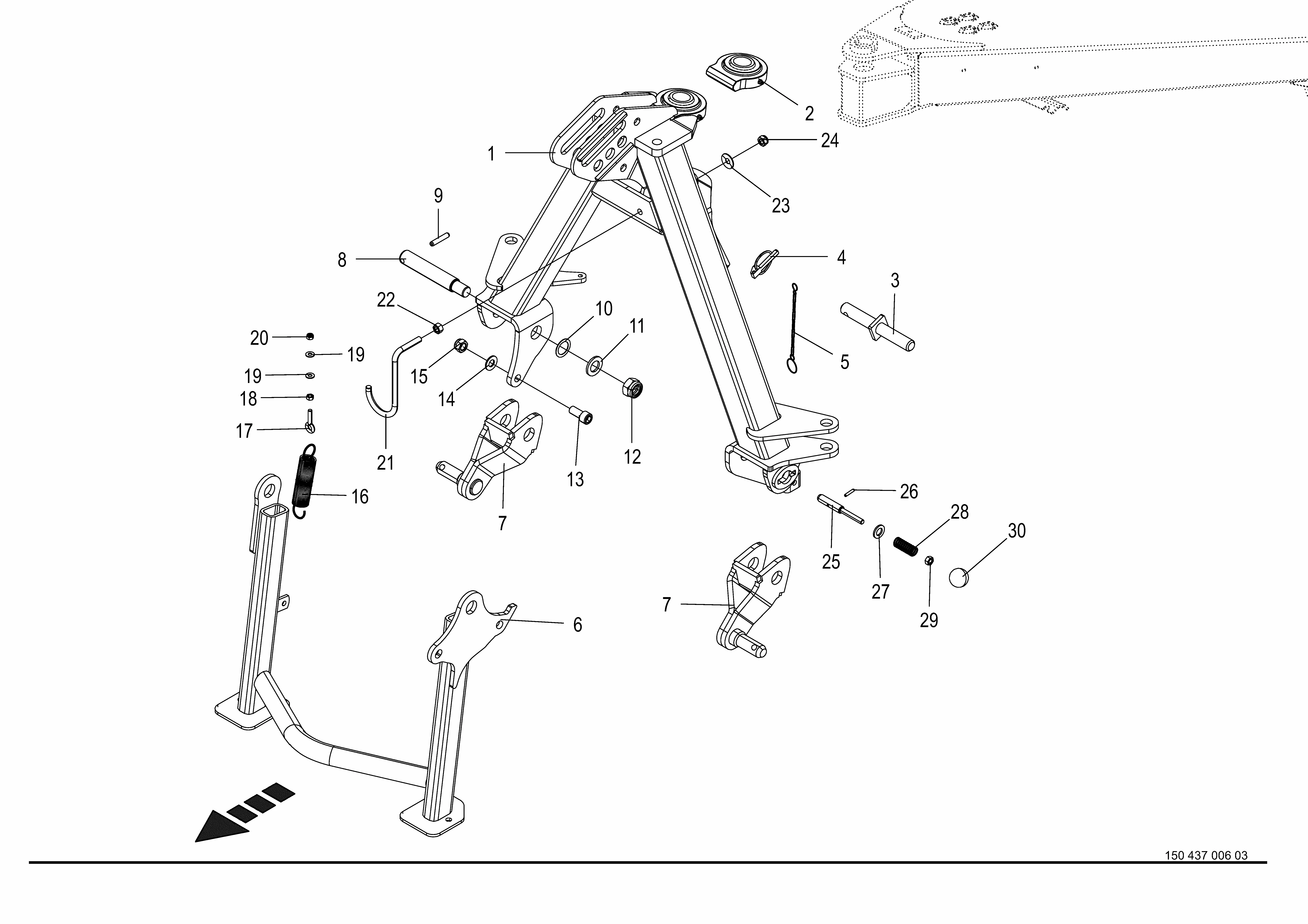 Krone KW 11.22/10 (S/N 1021425 - 1067500) (2020 - 2022) Parts Diagrams