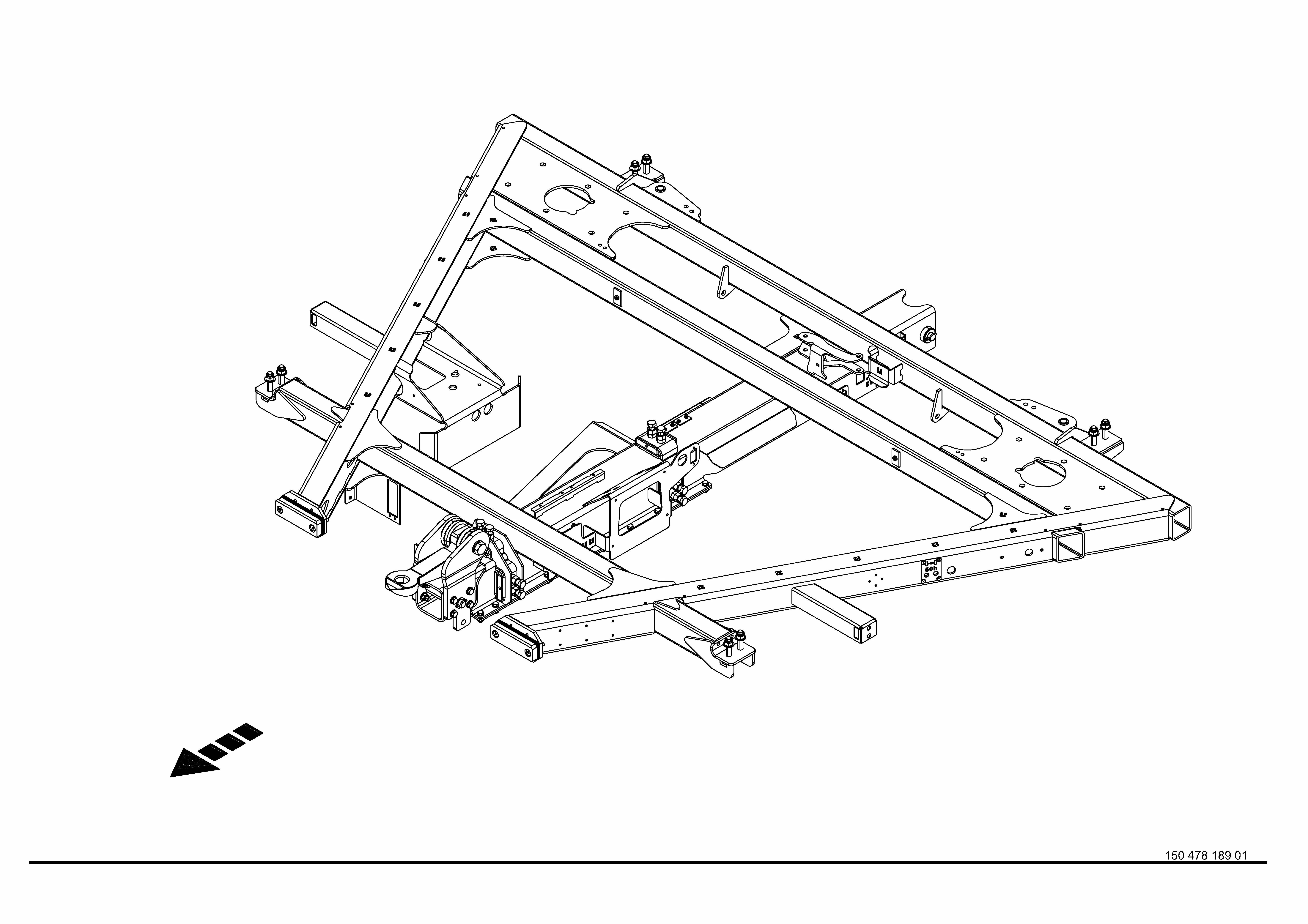 Krone BaleCollect 1230 - BC101-30 Parts Diagrams