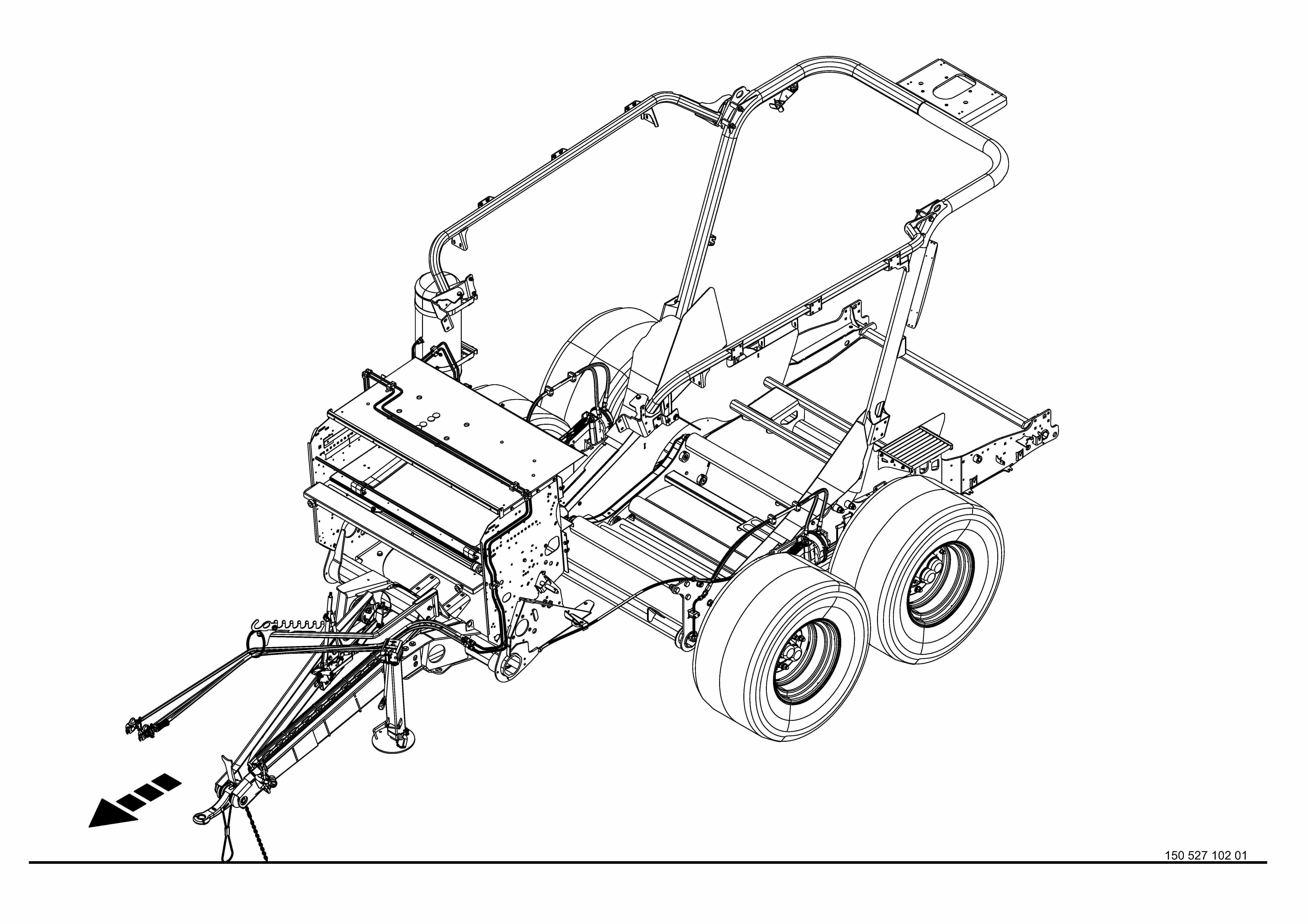 Krone CF 155 XC Plus - RP801-25 (S/N 986000 - 1046900) (2020 - 2020 ...