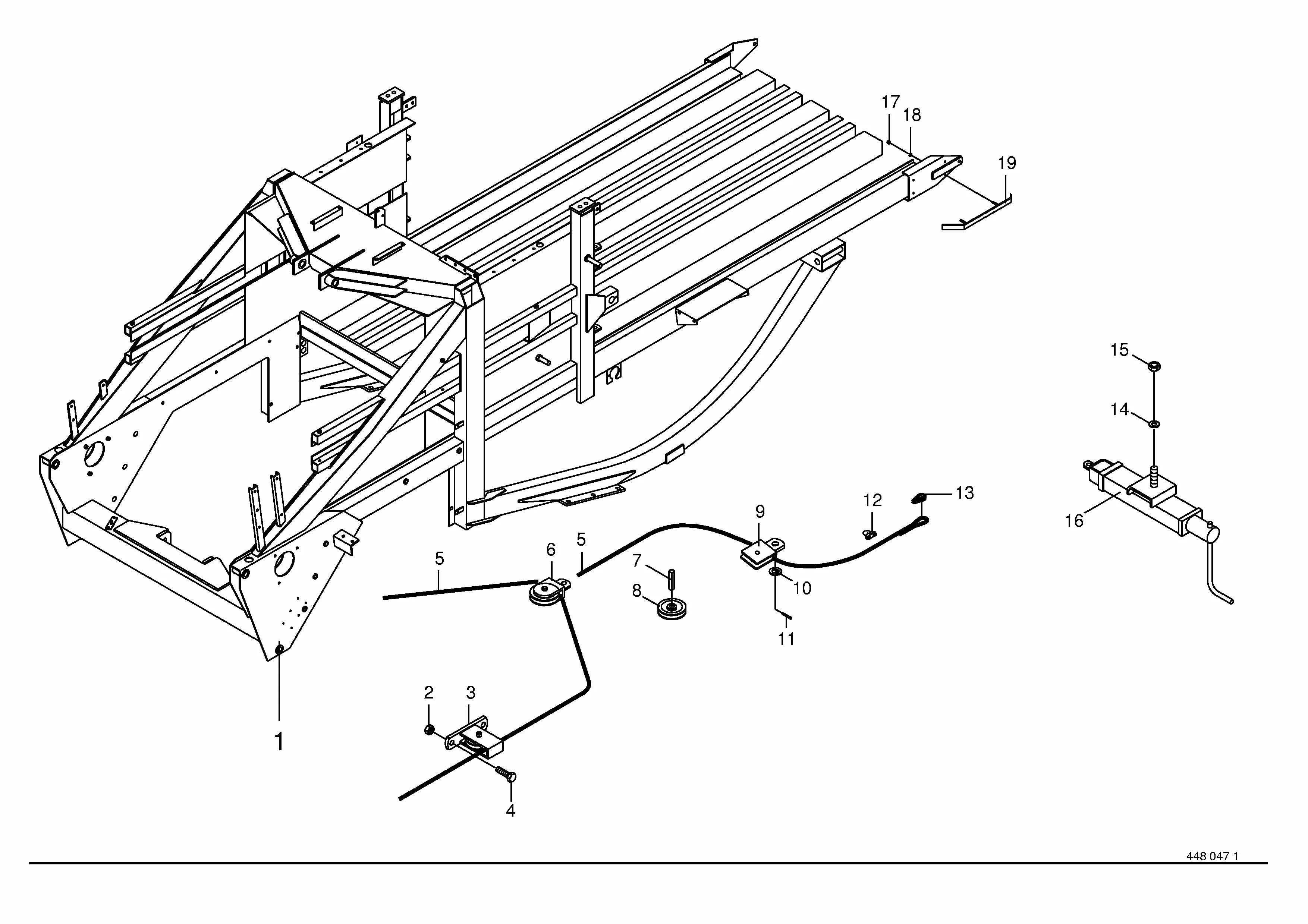 Krone BiG Pack 80-80 / 120-80 S/N 396000 - 416619 Parts Diagrams