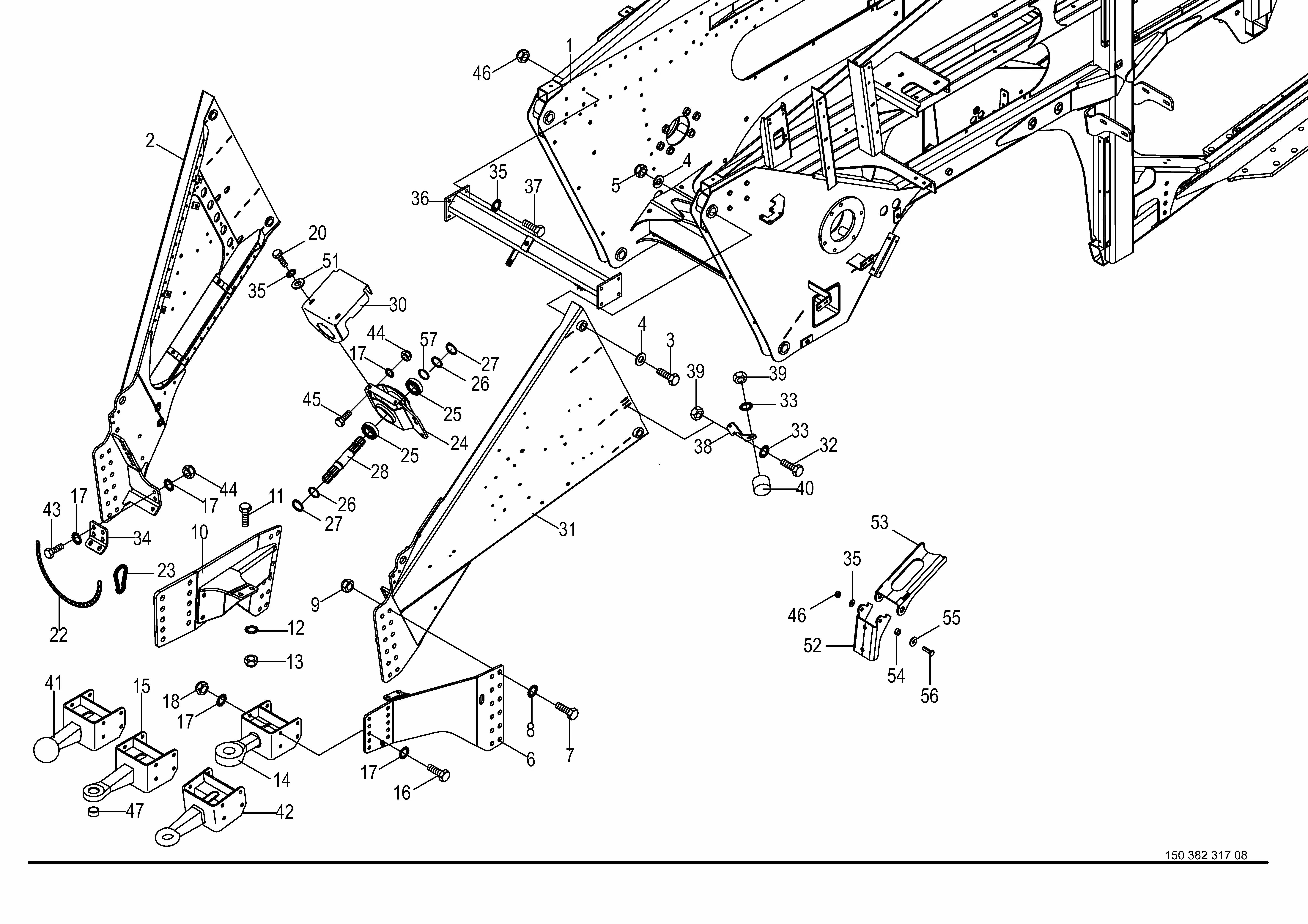 Krone BiG Pack 890 HS / 1270 HS / 1290 HS S/N 930001 - 954000 Parts ...