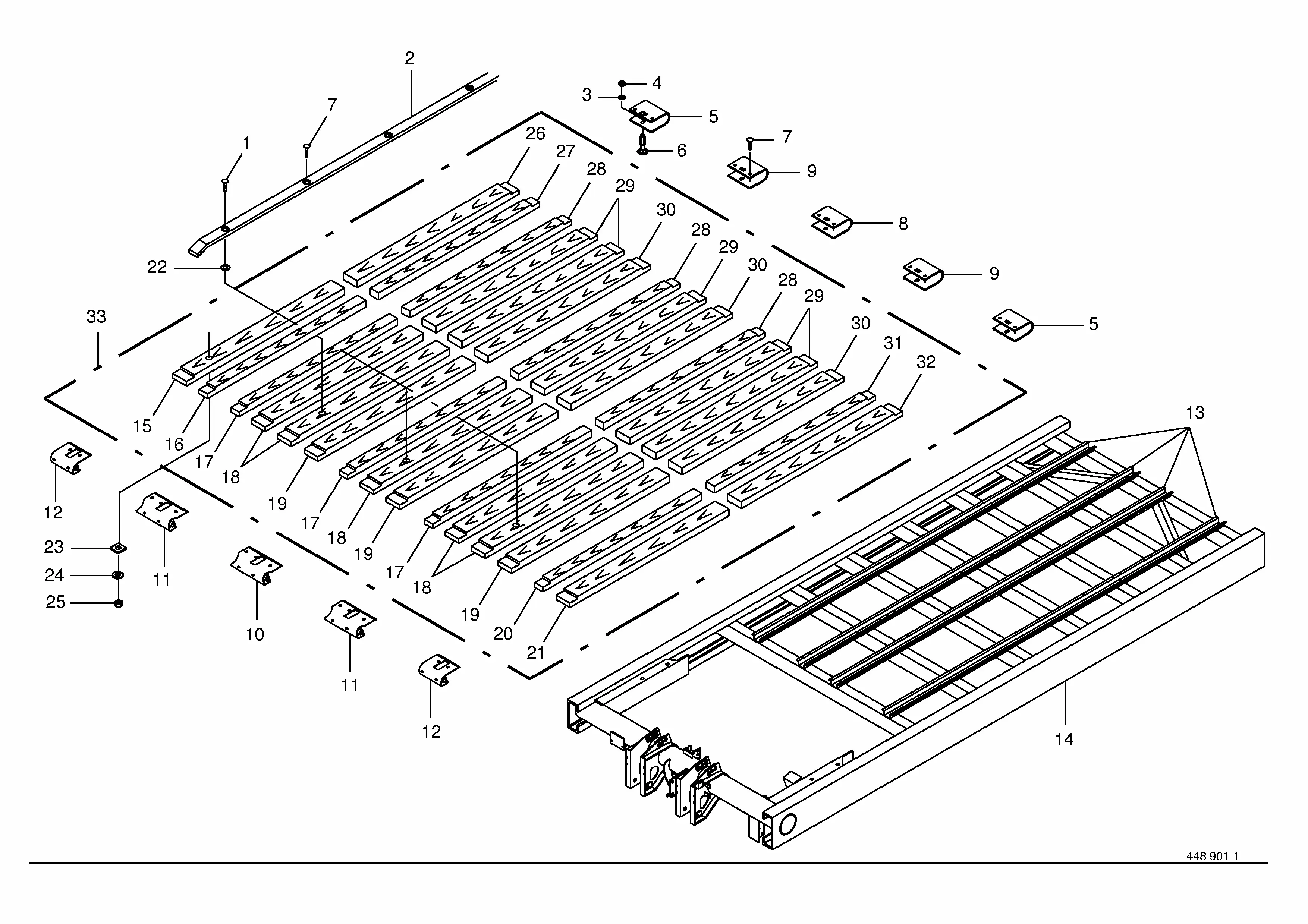 Krone 4XL/R-GL / XXL/R-GL S/N 486746 - 497999 Parts Diagrams