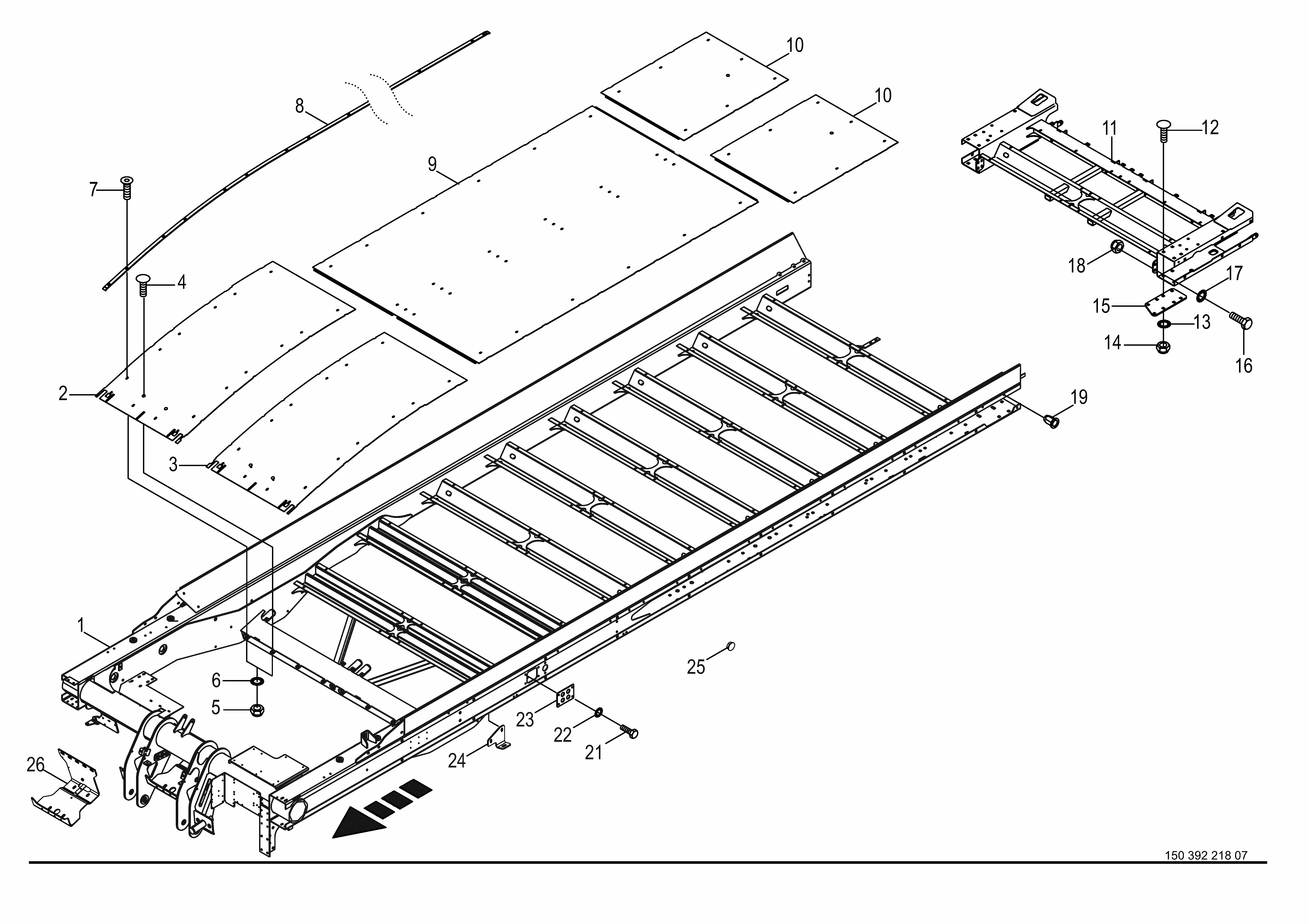 Krone ZX 400-GD -1 / ZX 450-GD -1 / ZX 550-GD -1 S/N 910001 - 930000 ...