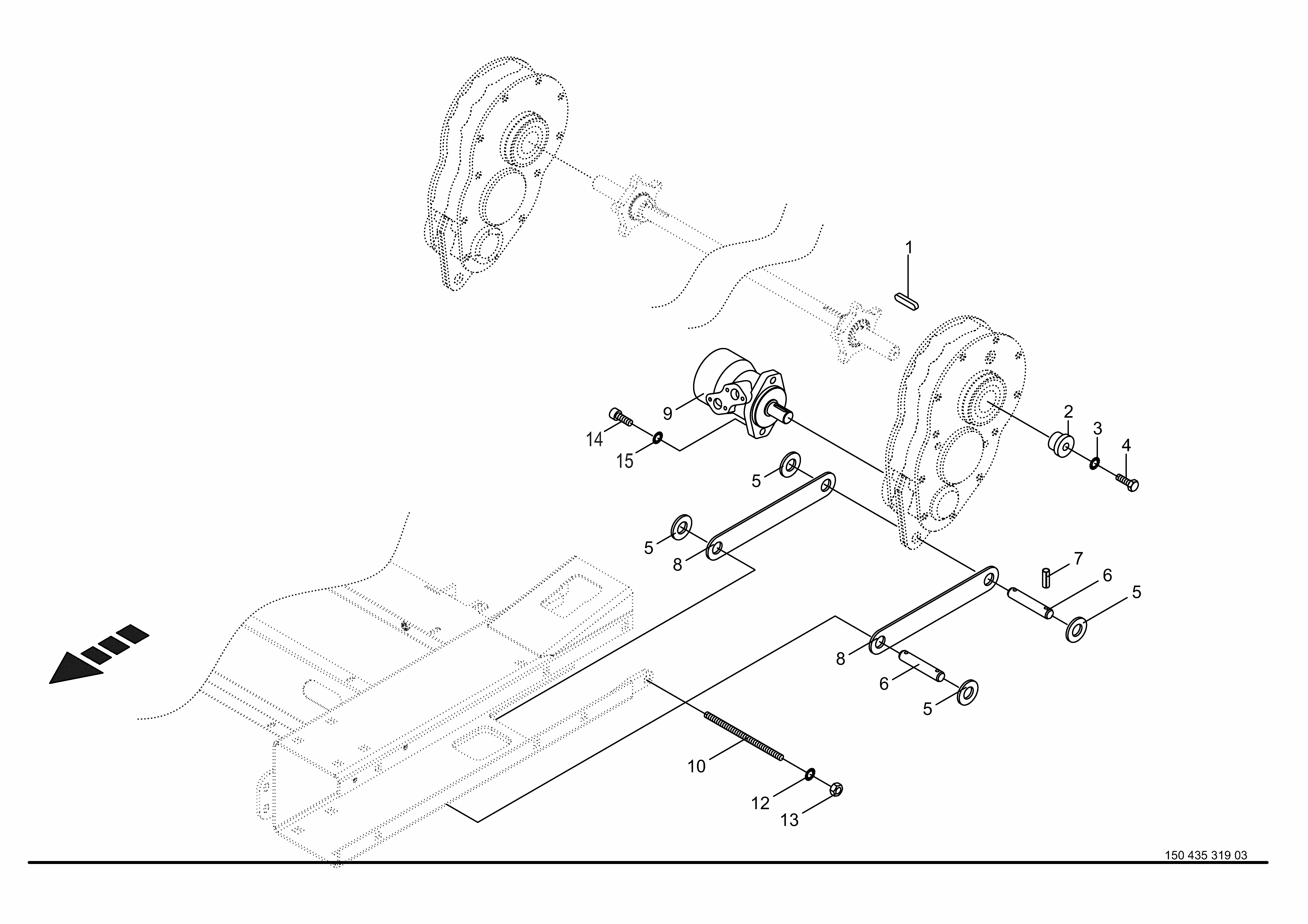 Krone ZX 430-GD / ZX 470-GD / ZX 560-GD S/N 930001 - 950999 Parts Diagrams