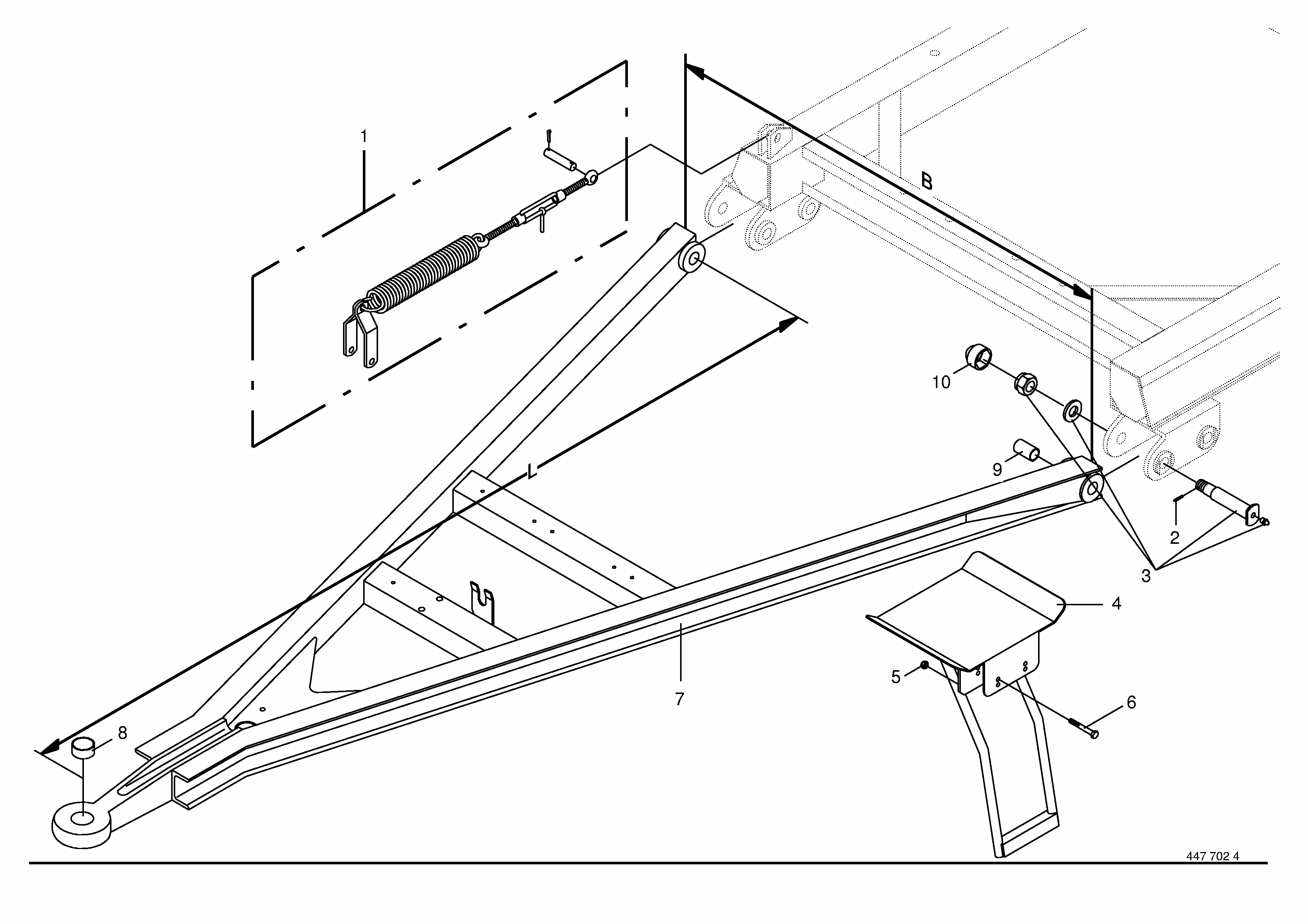 Krone DK 240-18 S S/N 568450 - 568500 Parts Diagrams
