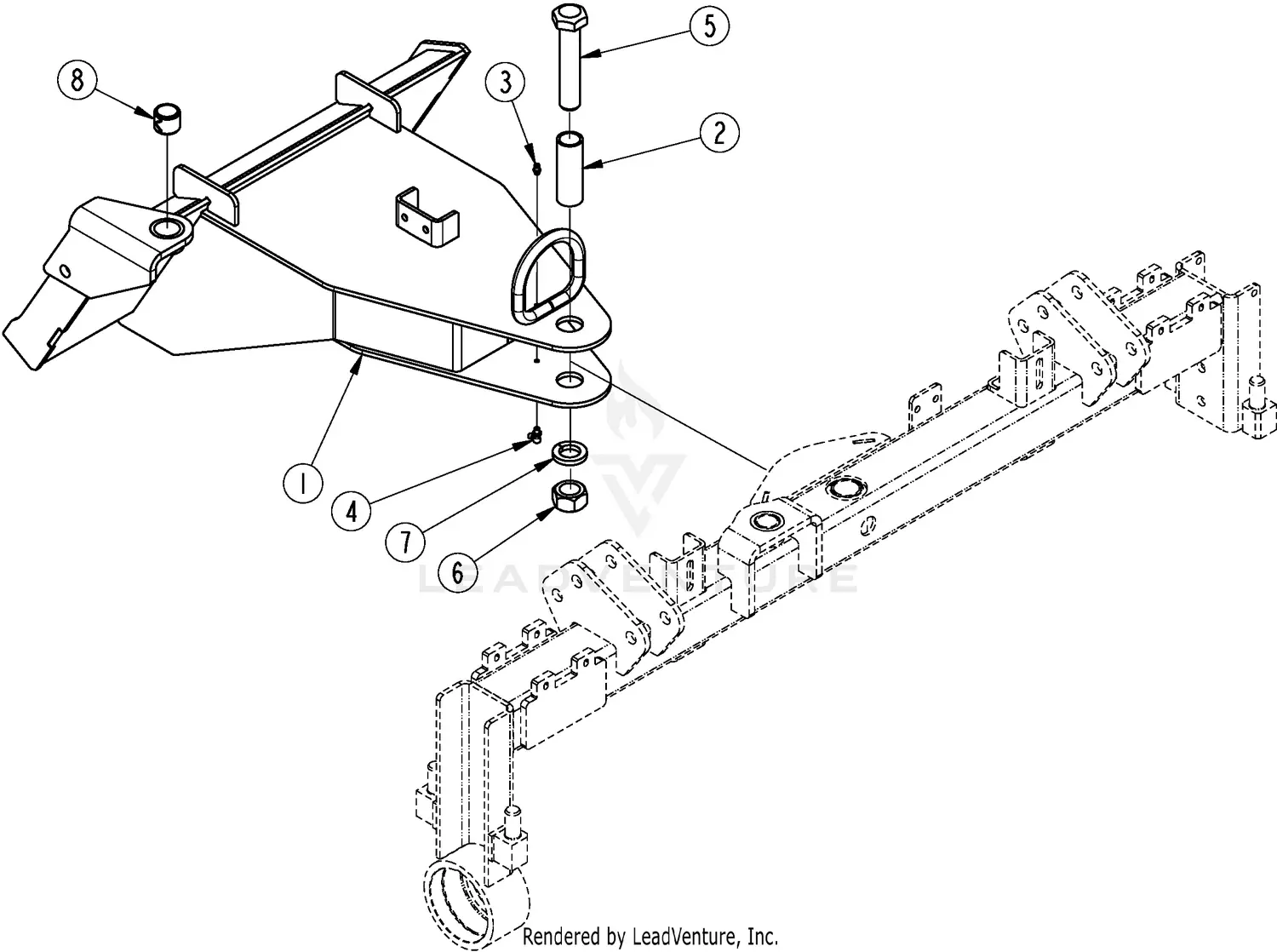 Land Pride AP-CSR1048 Parts Diagrams