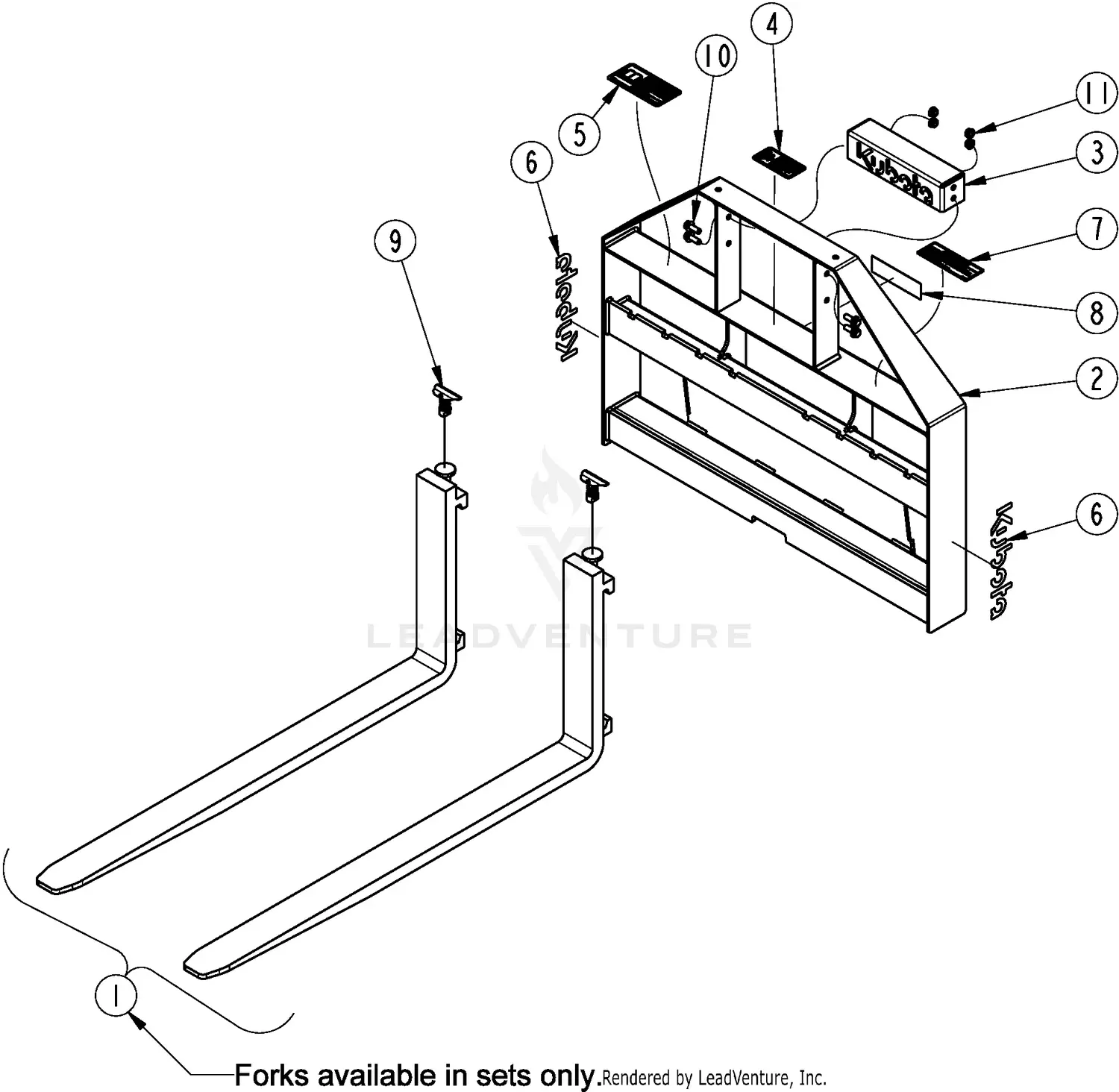 Land Pride AP-CPF1236 & AP-CPF1242 Parts Diagrams