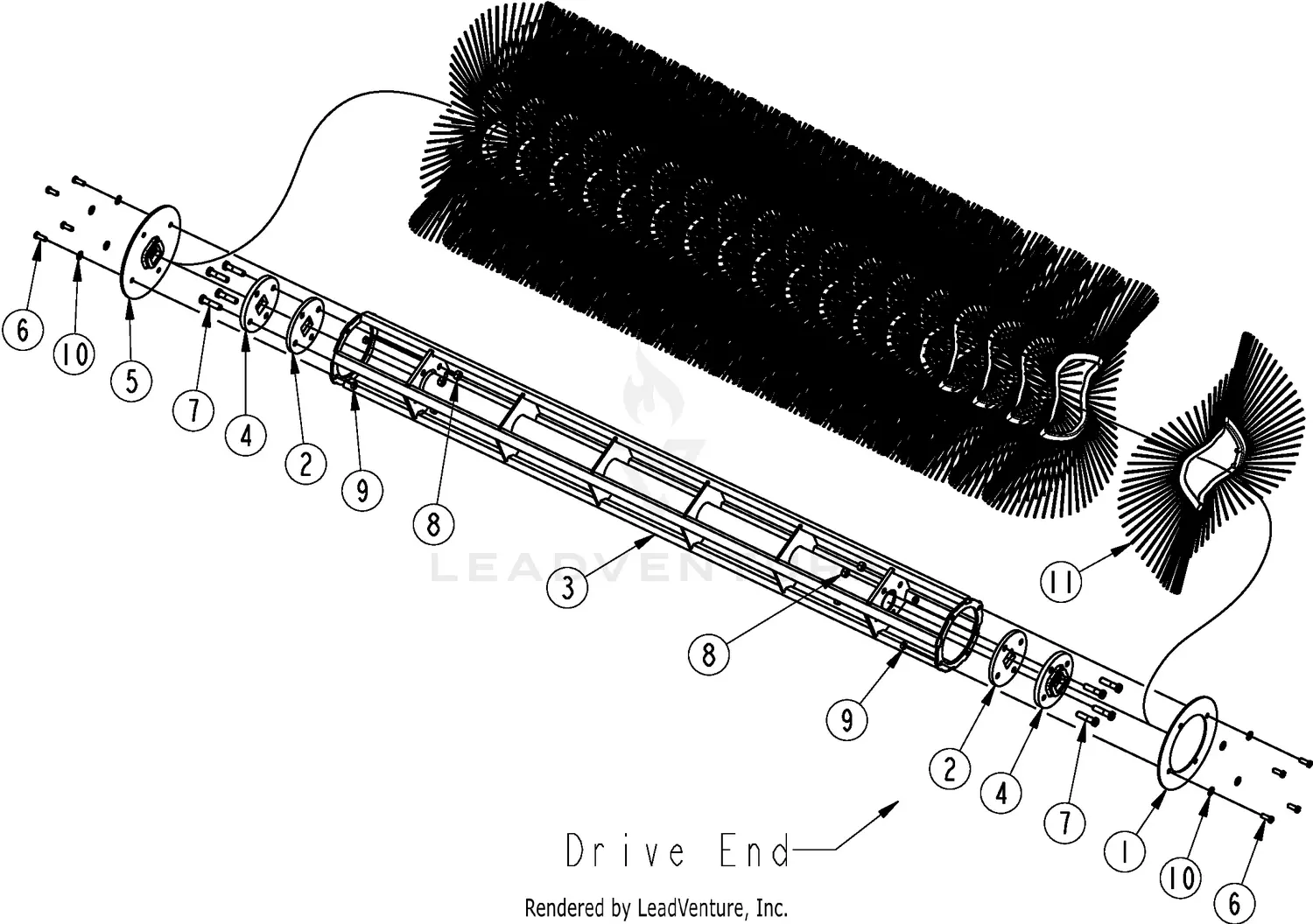 Land Pride AP-HB84 Parts Diagrams