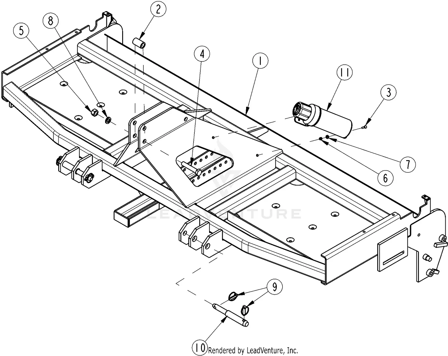 Land Pride APS1586 Parts Diagrams
