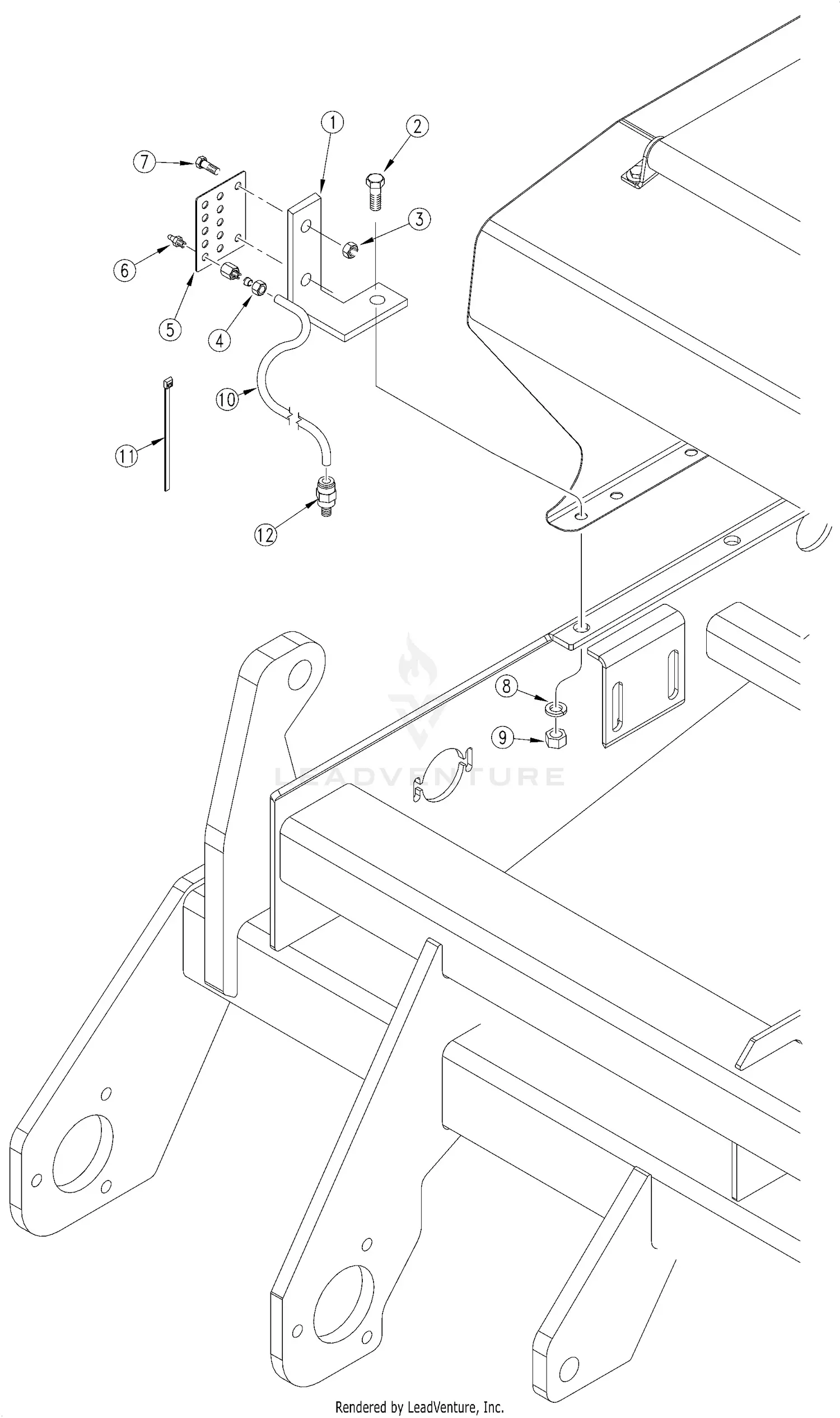 Land Pride 3P606NT Parts Diagrams
