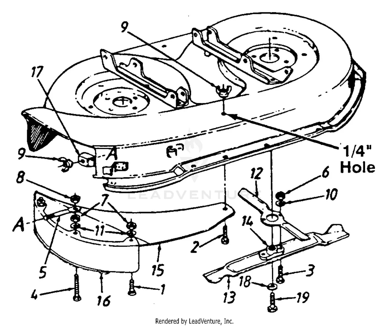 MTD 190-096-000 (1995) Parts Diagrams