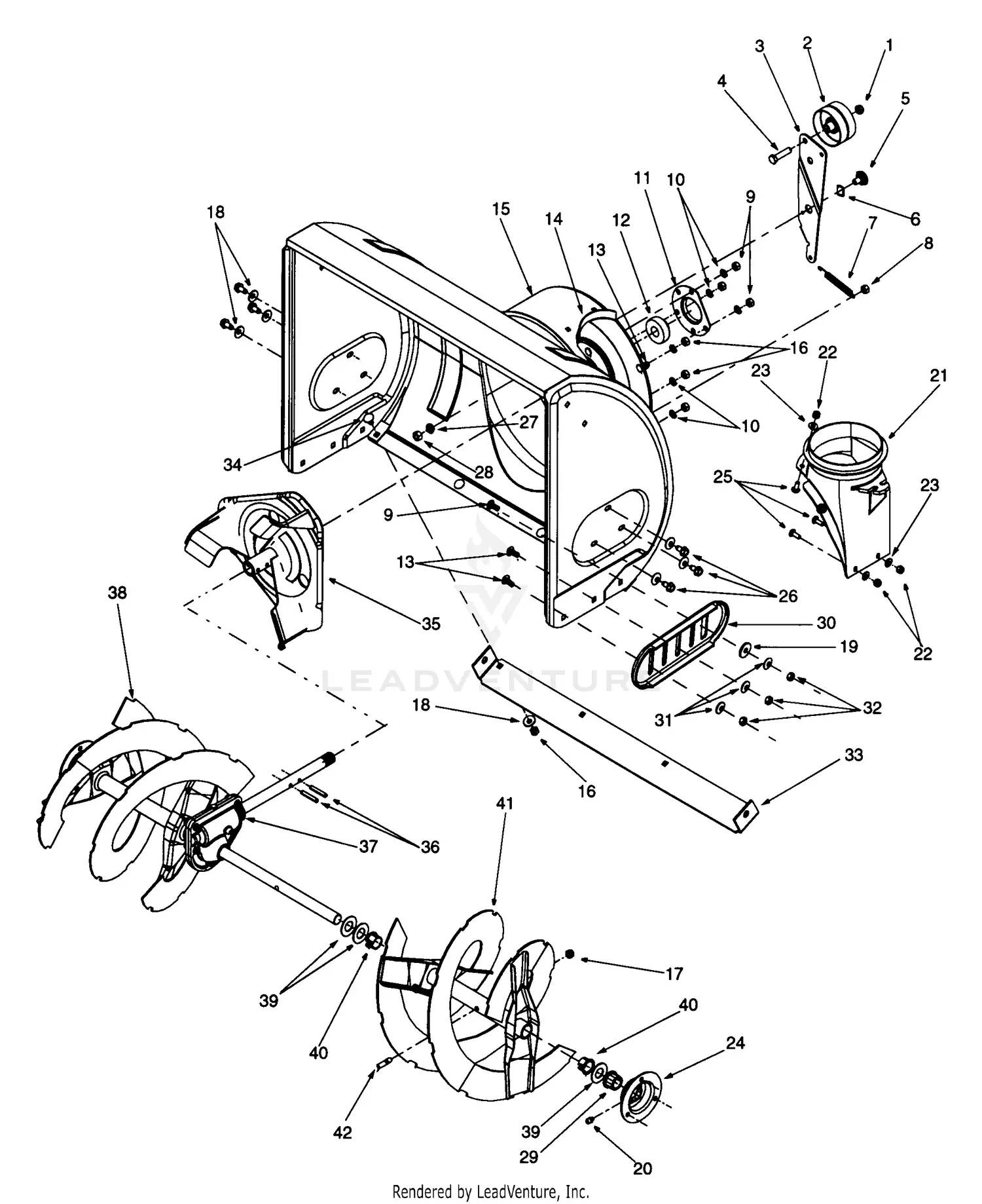 MTD 31AH773H190 Snow Boss 1150T (2000) SB1150T (2000) Parts Diagrams