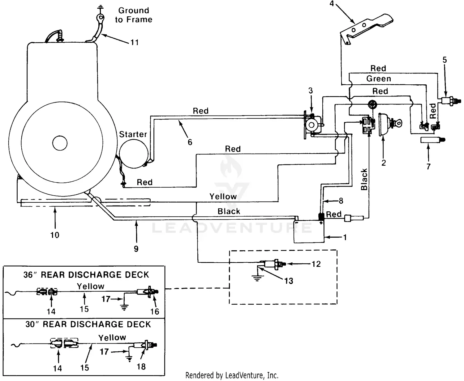 MTD 504-205 (1985) Parts Diagrams