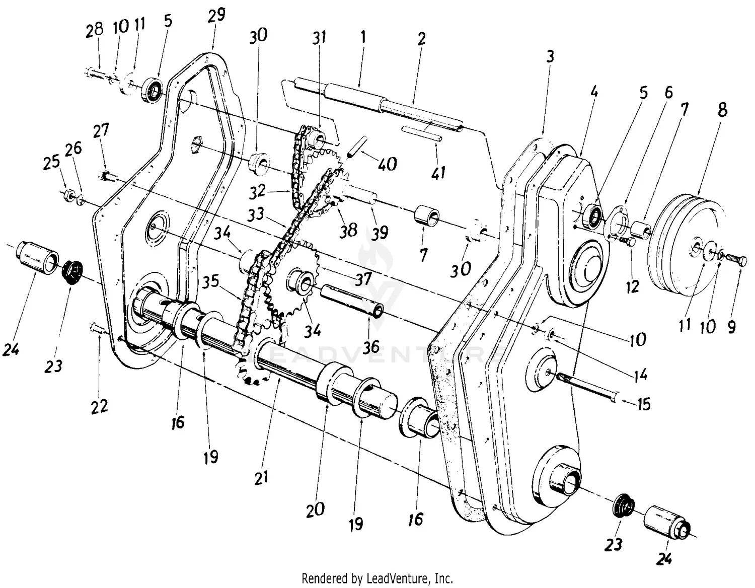 MTD Servistar SSR 381 Parts Diagrams
