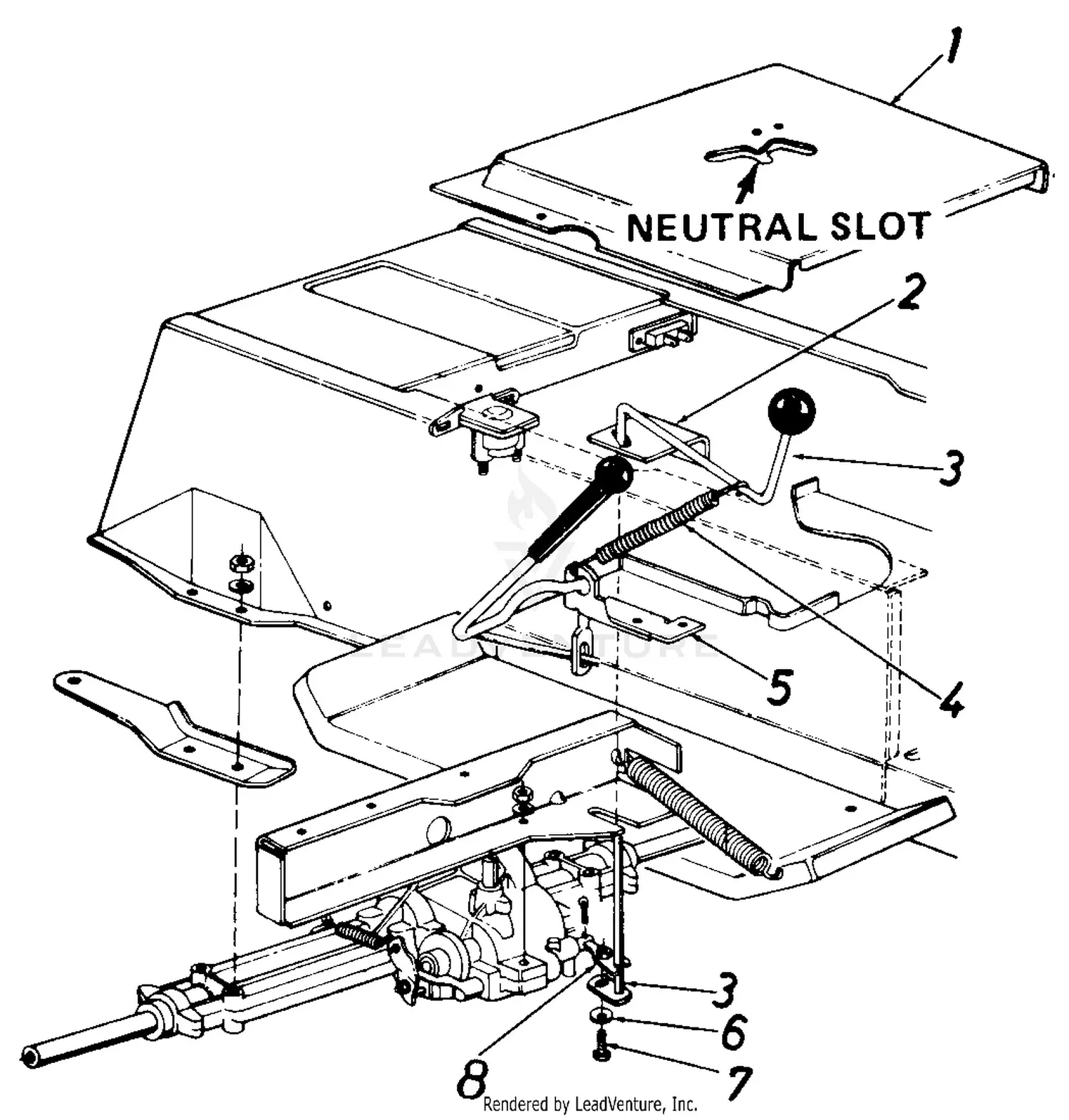 MTD Greenbrier Mdl 668 Parts Diagrams