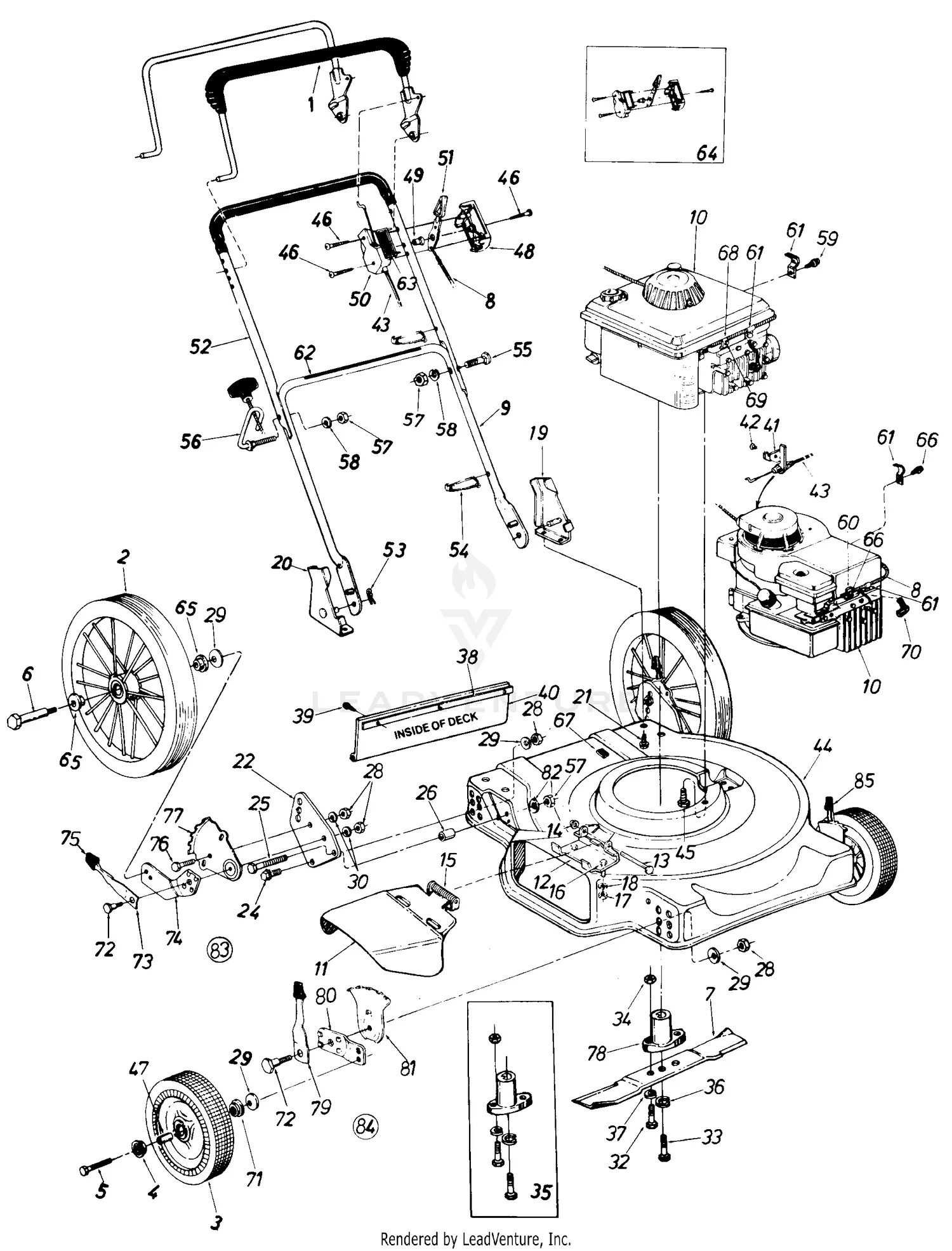 MTD Eversharp Mdl 502 Parts Diagrams