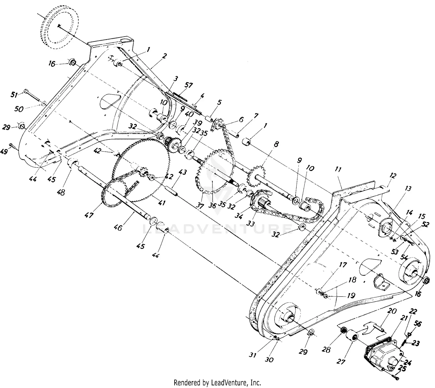 MTD 215-412-033 (1985) Parts Diagrams