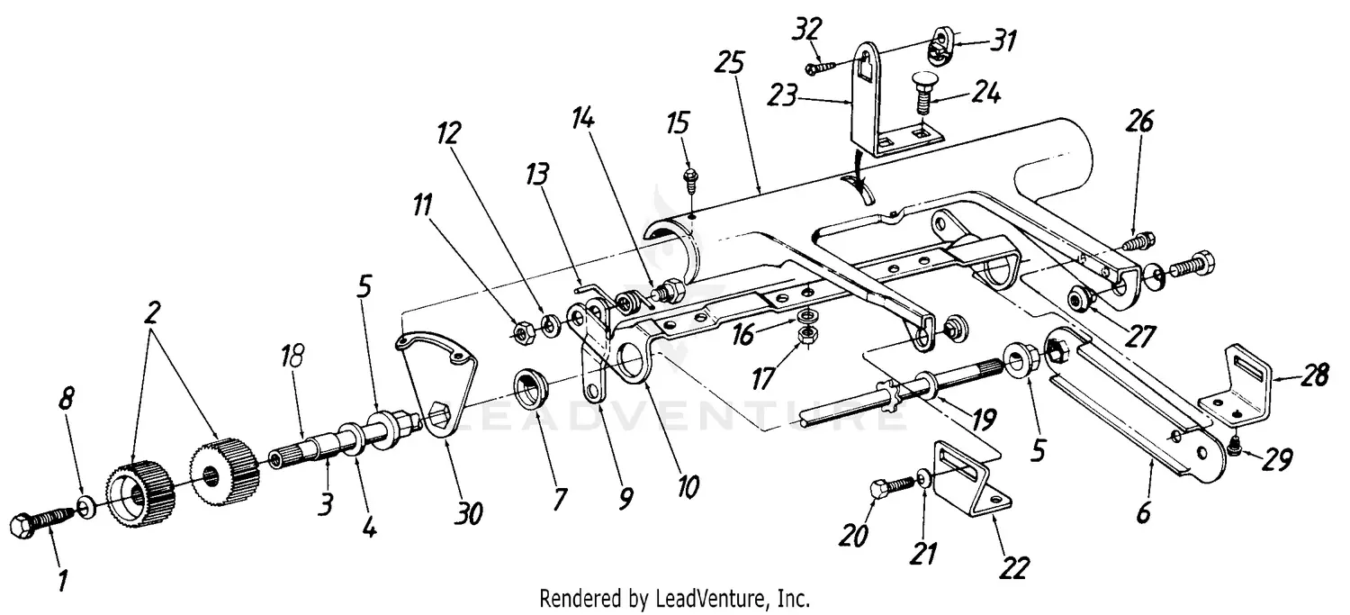 MTD MTD Mdl 222R Parts Diagrams