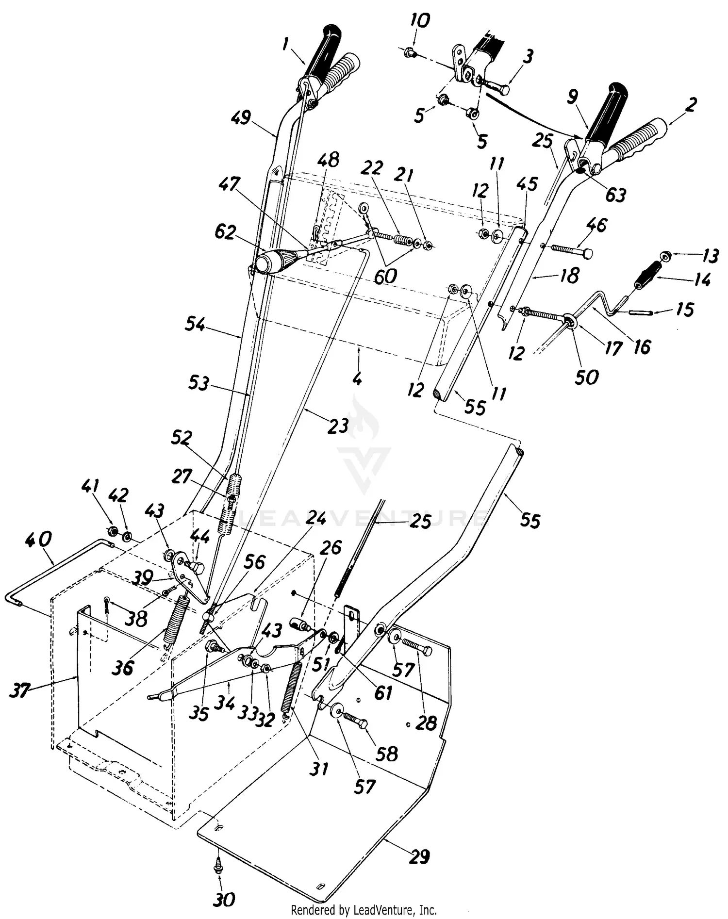MTD MTD Mdl 318-550-027/411-367 Parts Diagrams