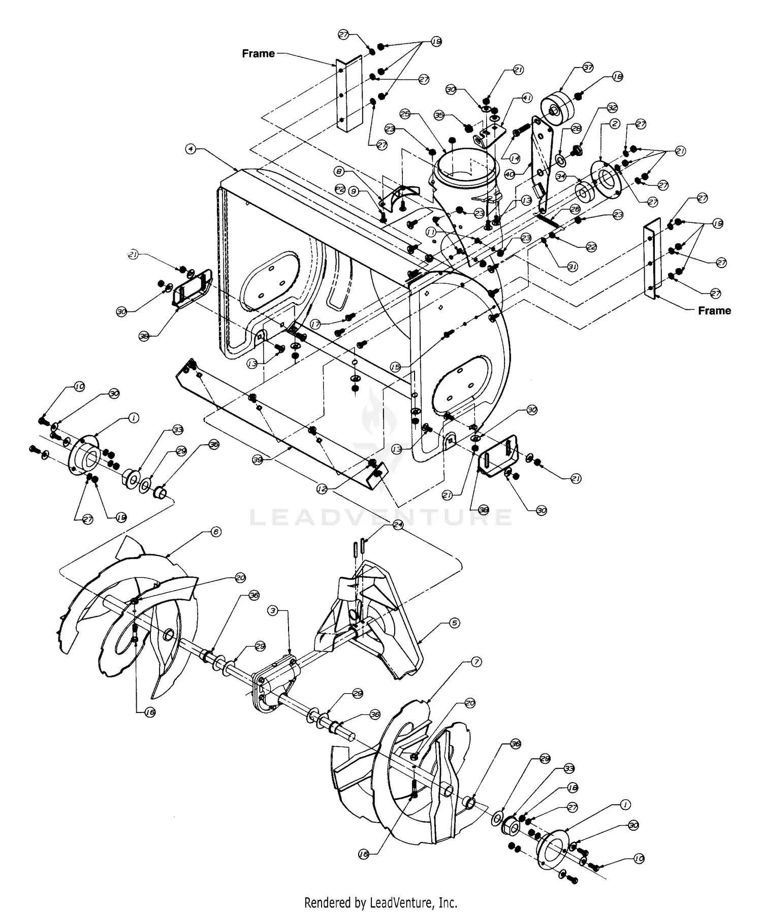 MTD 315E641E205 (1995) Parts Diagrams