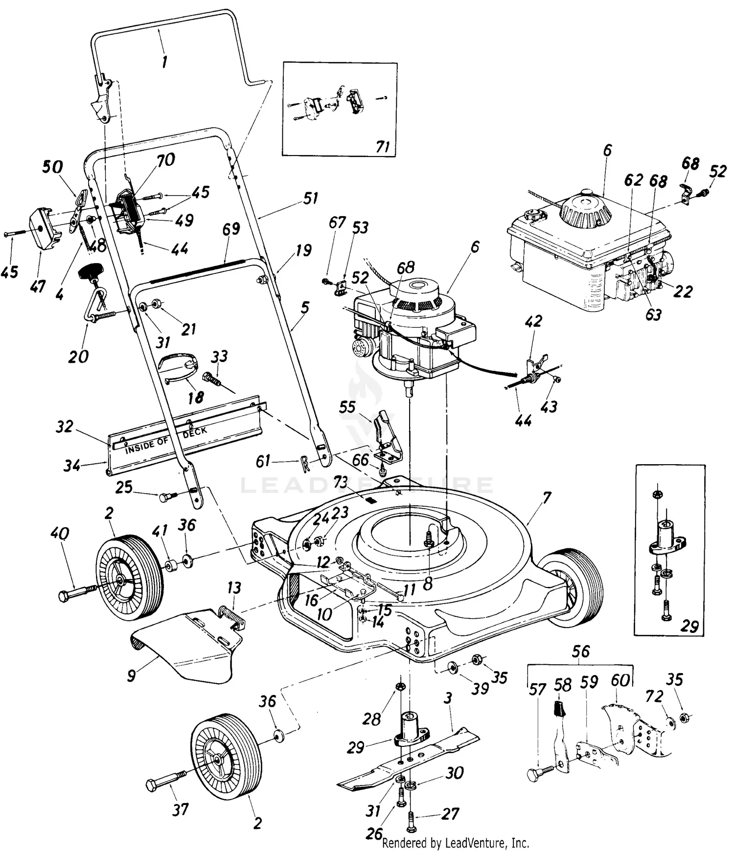 MTD 117-070-000 (1987) Parts Diagrams