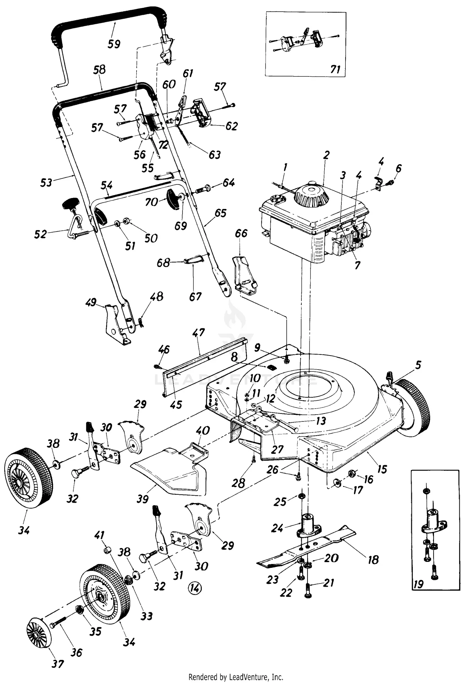 MTD 116-162-000 (1986) Parts Diagrams
