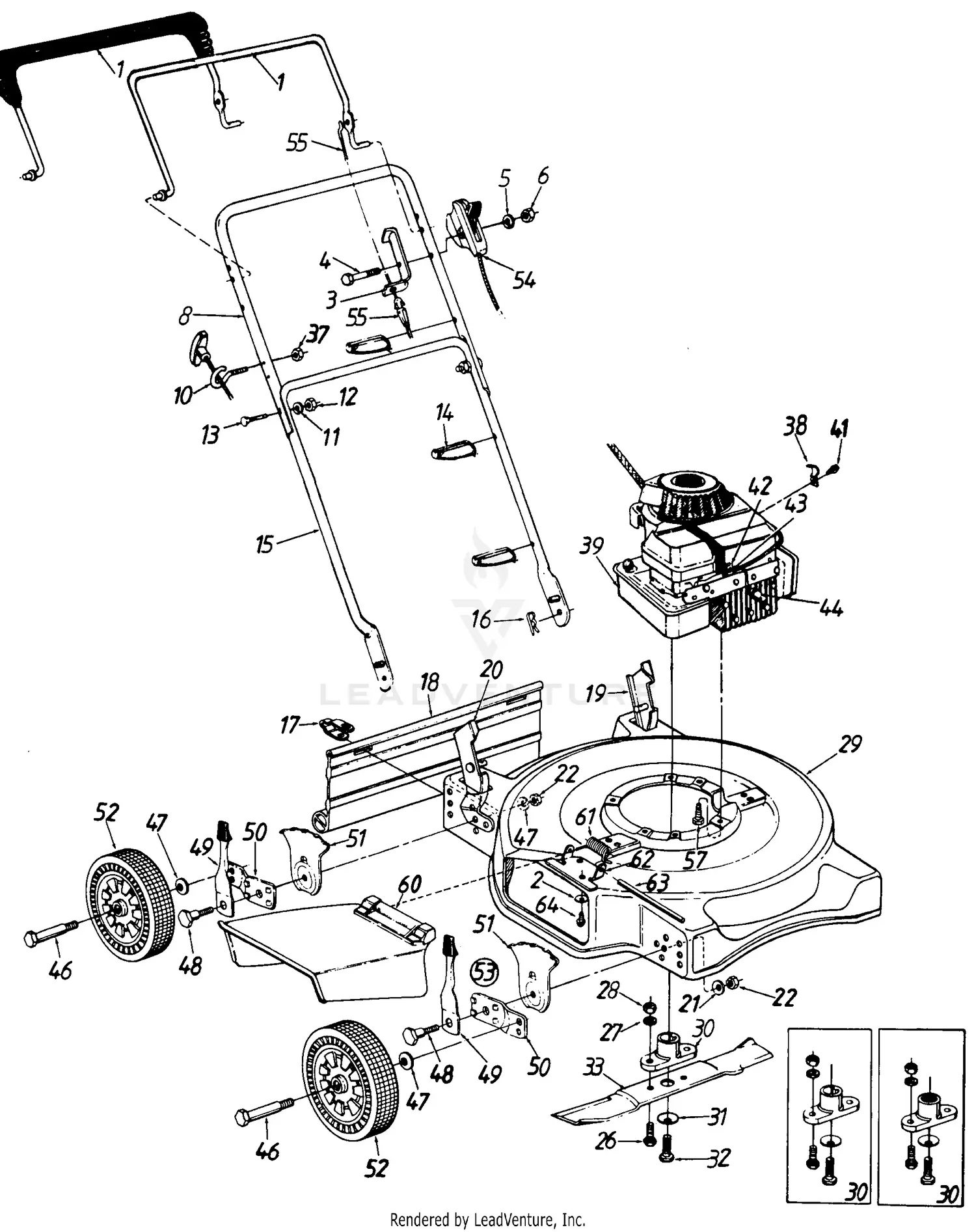 MTD MTD Mdl 111-072R027 Parts Diagrams