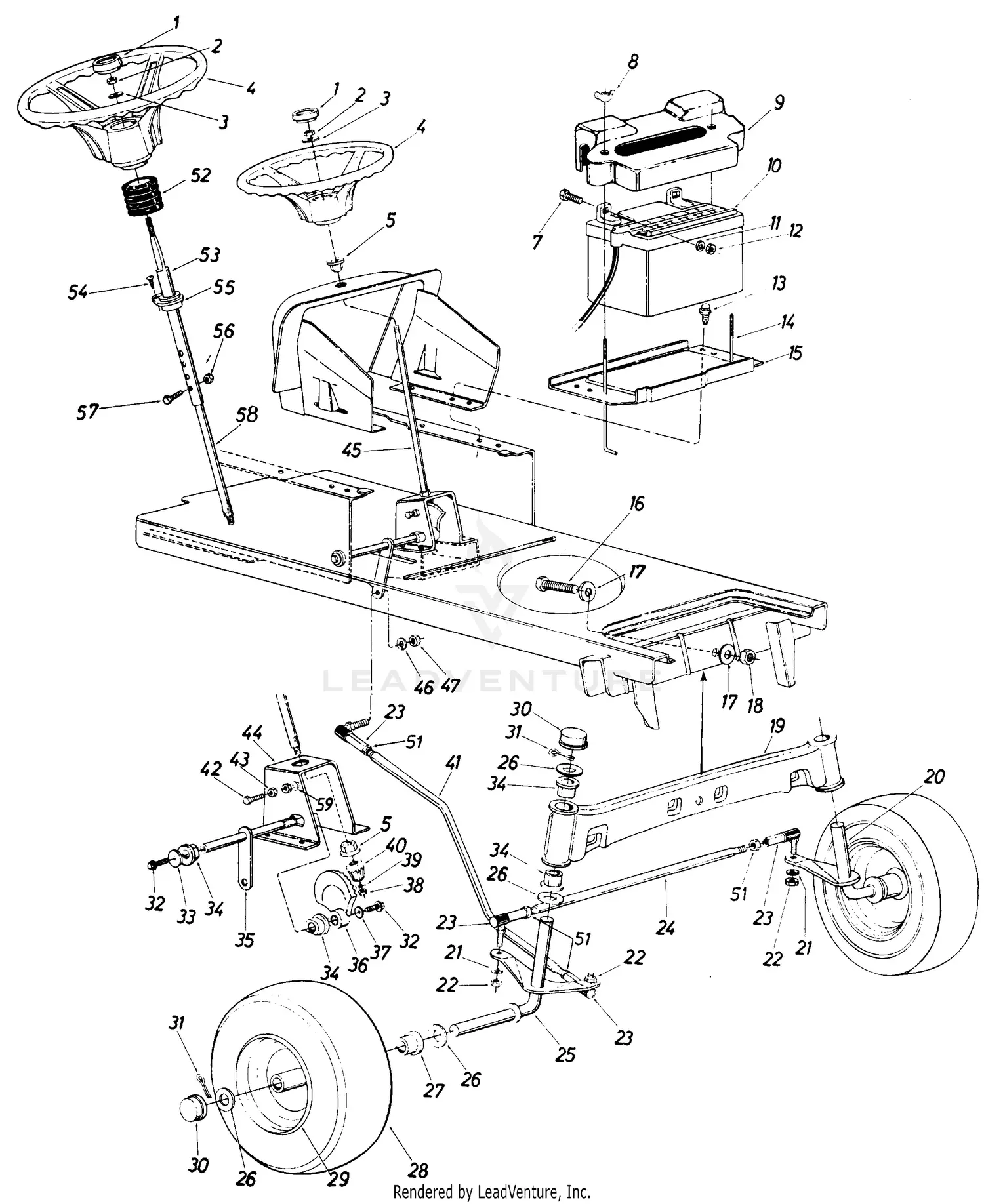 MTD 138-744-000 (1988) Parts Diagrams