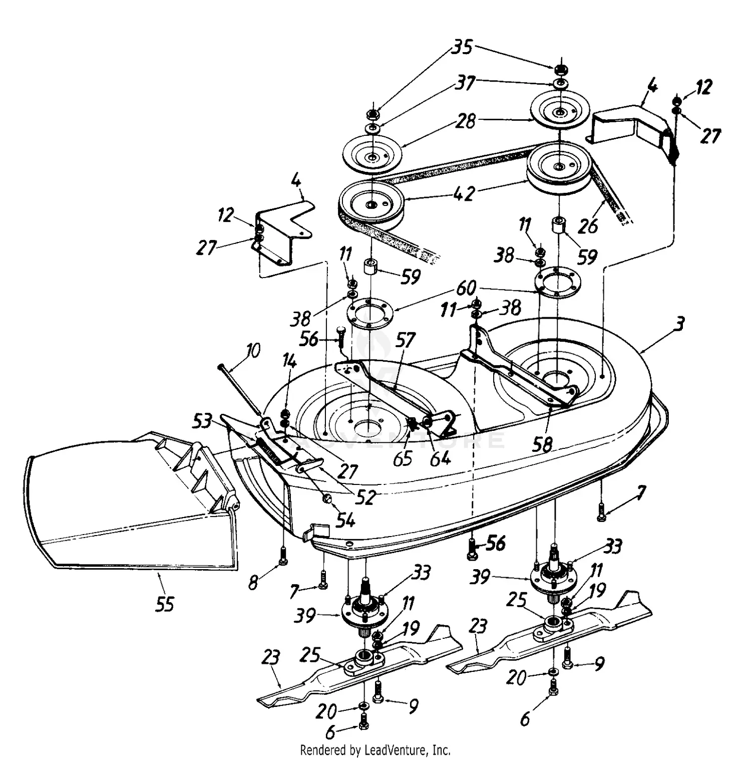 MTD 135C451E352 (1995) Parts Diagrams