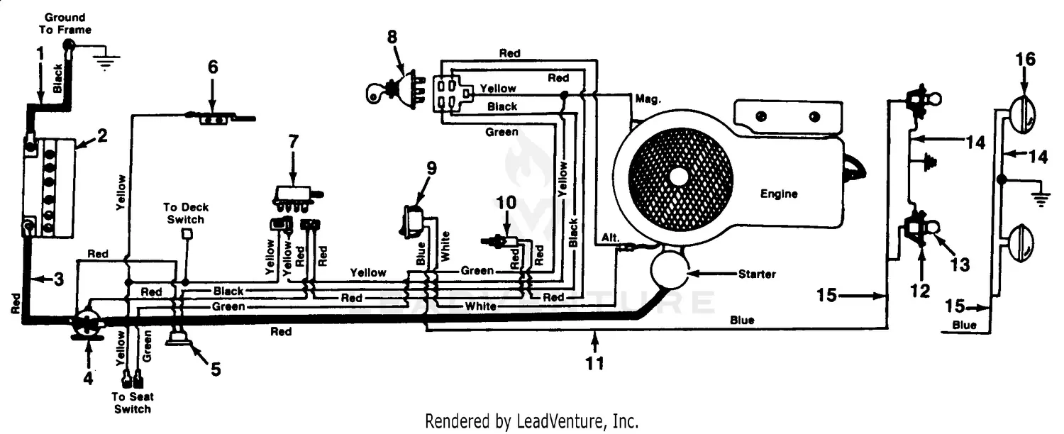 MTD MTD Mdl 137-332-327 Parts Diagrams