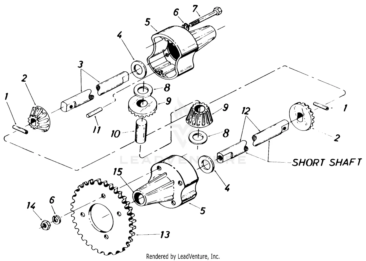MTD MTD Mdl 528 Parts Diagrams