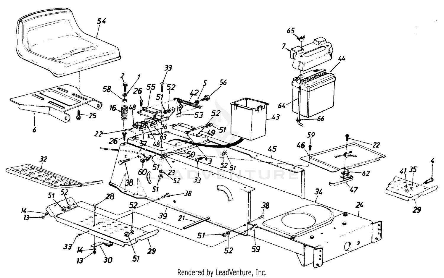 MTD 130-663-000 (1990) Parts Diagrams
