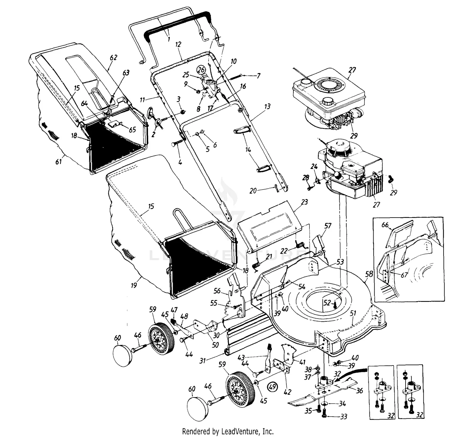 MTD 112-416R019 (820-522) (1992) Parts Diagrams
