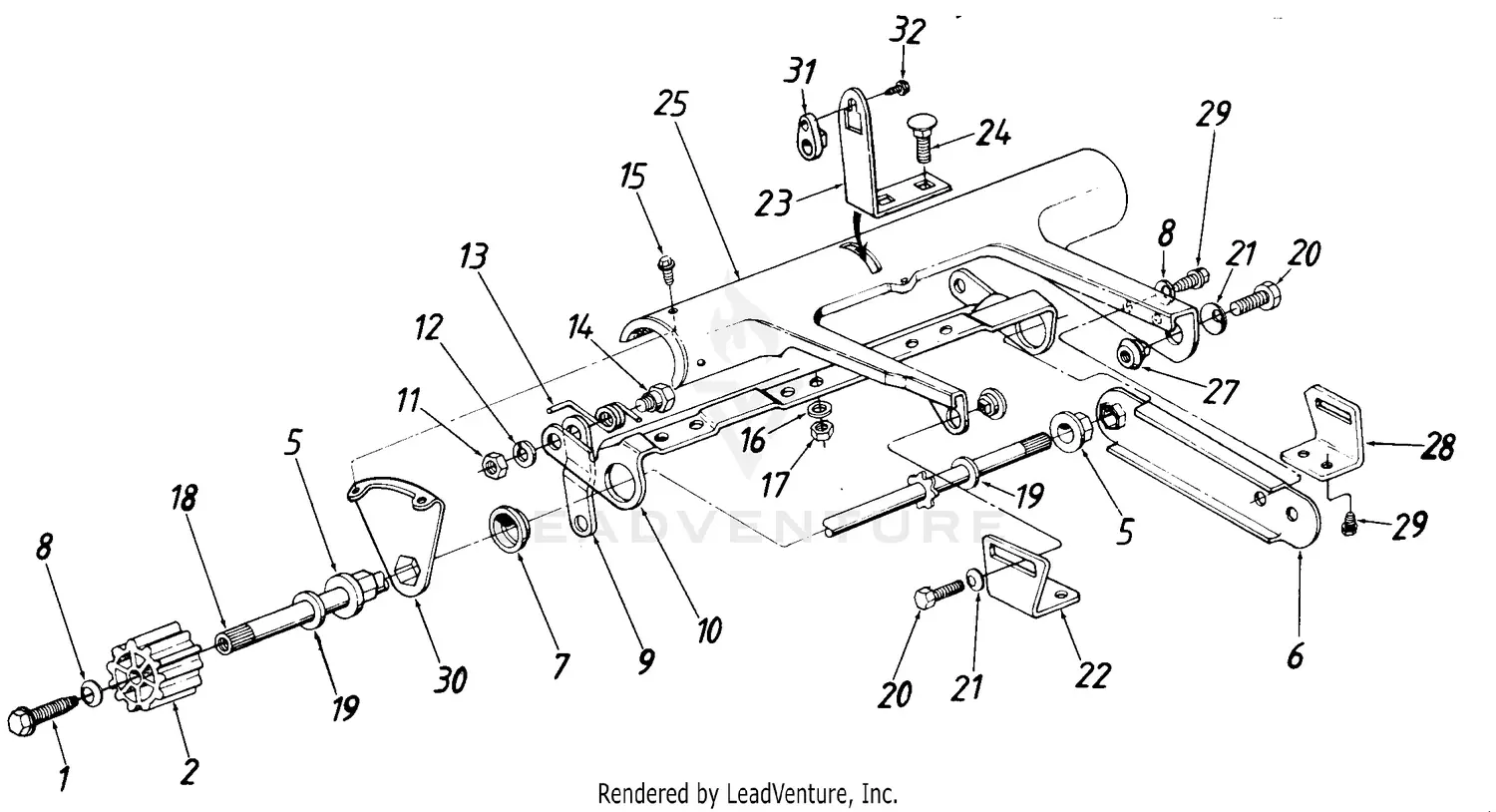 MTD Turf Power Mdl 272R Parts Diagrams