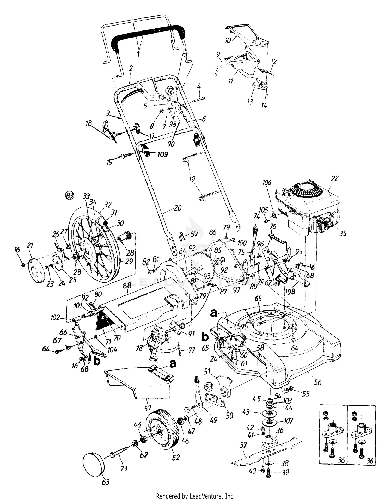 MTD 123-528C019 (820-520) (1993) Parts Diagrams