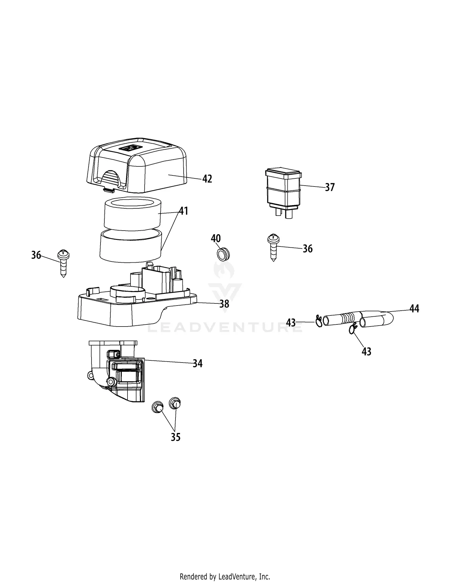 MTD 270-BU 208cc Engine Parts Diagrams