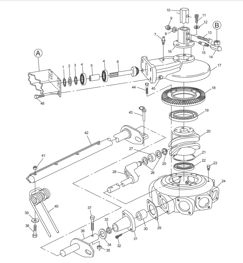 Pequea HR-10 Parts Diagrams