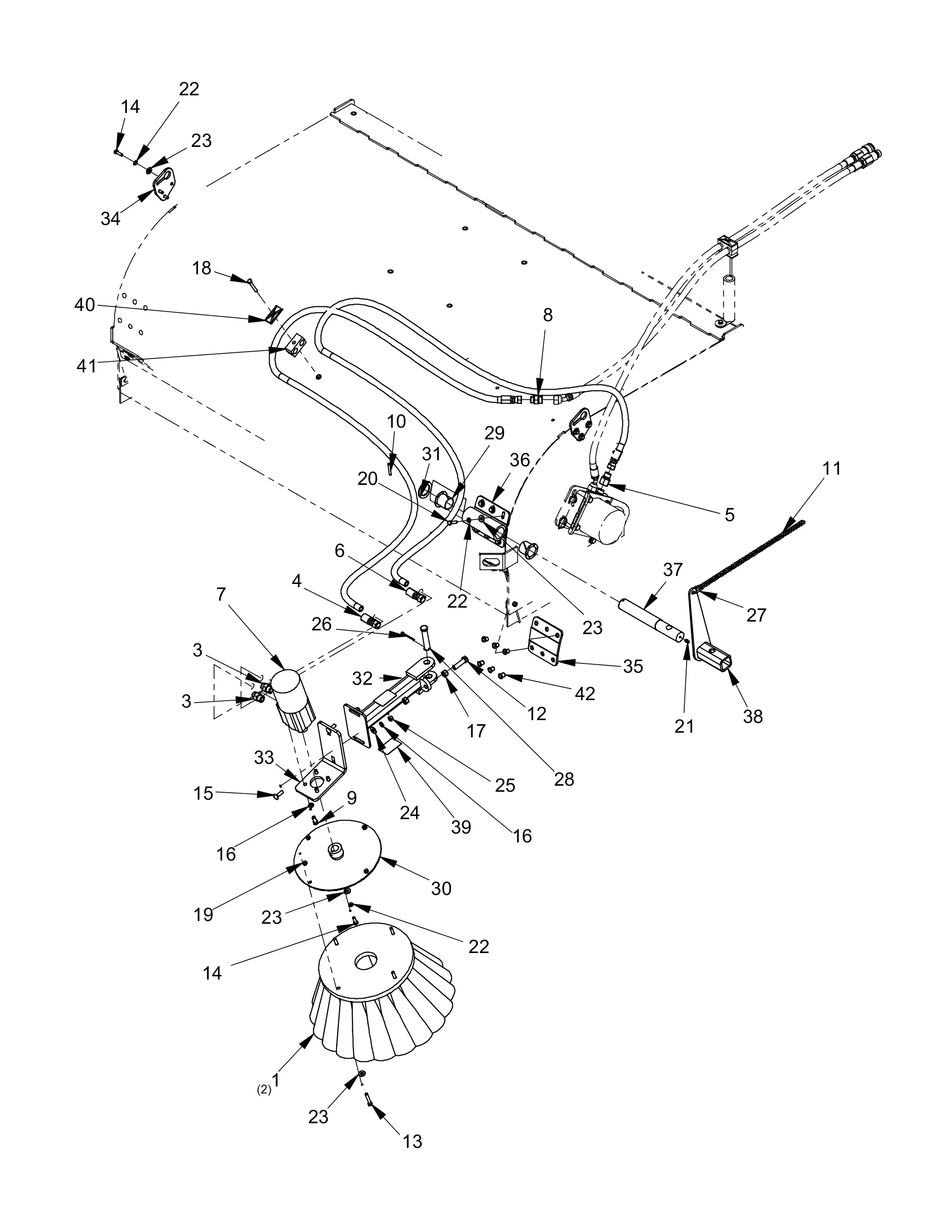 Sweepster Collector Sweeper 205 SB Hopper Series Cold Planer Special ...
