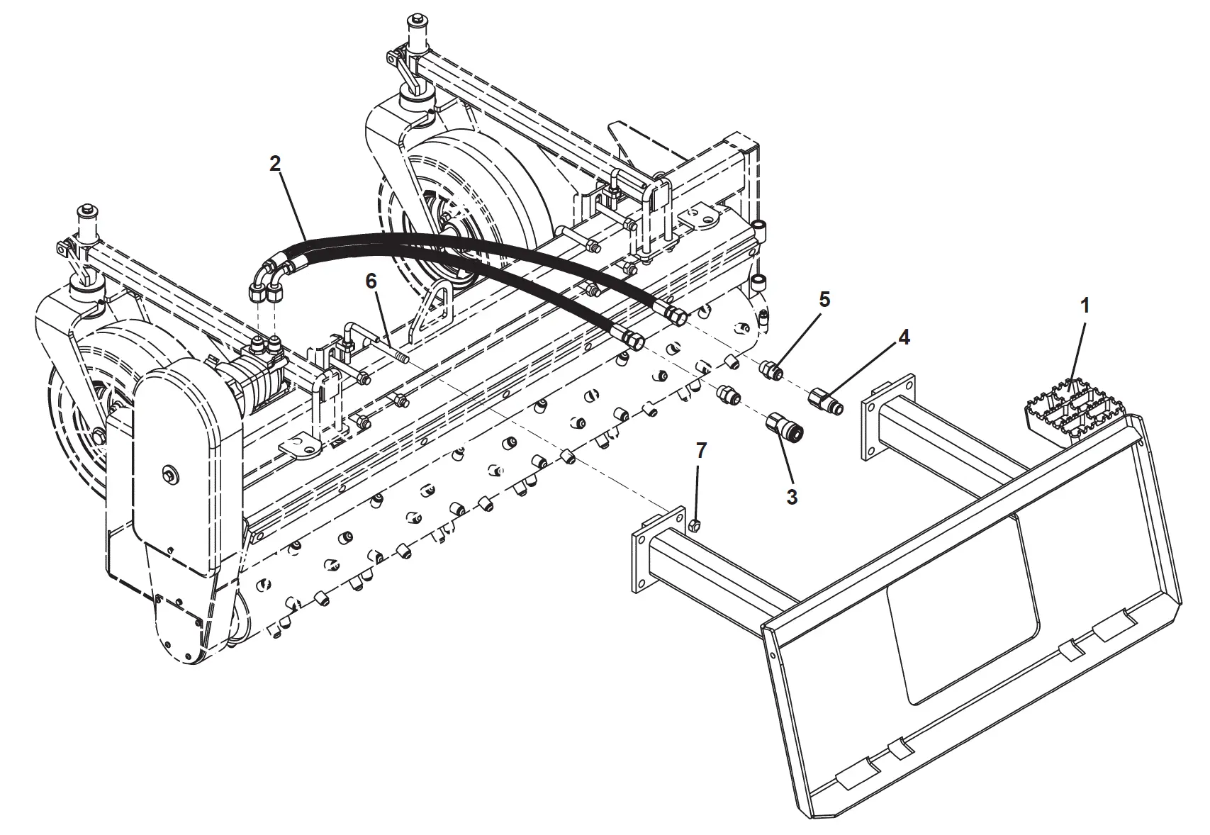 Harley M5 Power Box Rake Parts Diagrams