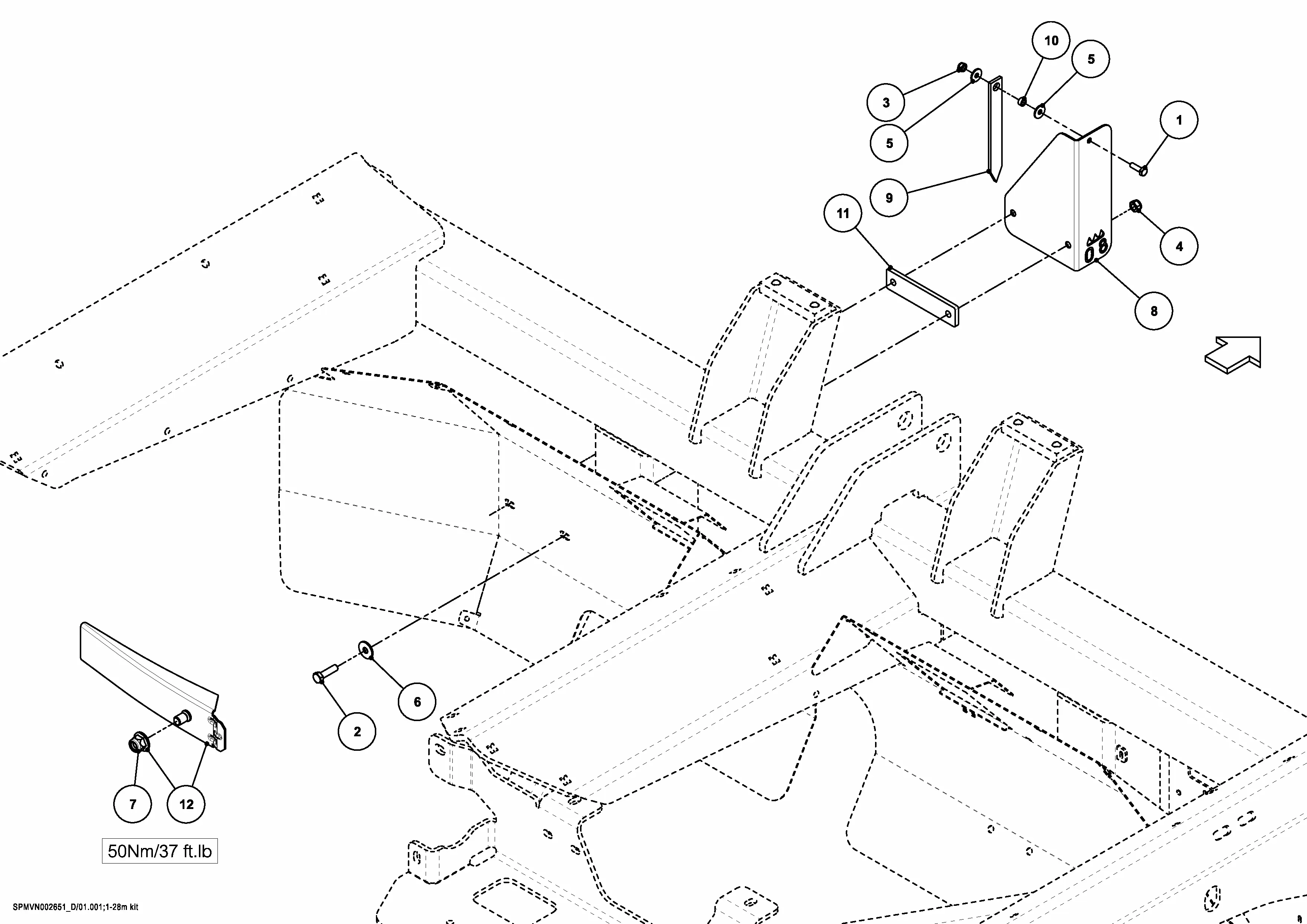 Kverneland EXACTA CL EW - VN26200 (S/N 01142 - 01179) (2018) Parts Diagrams
