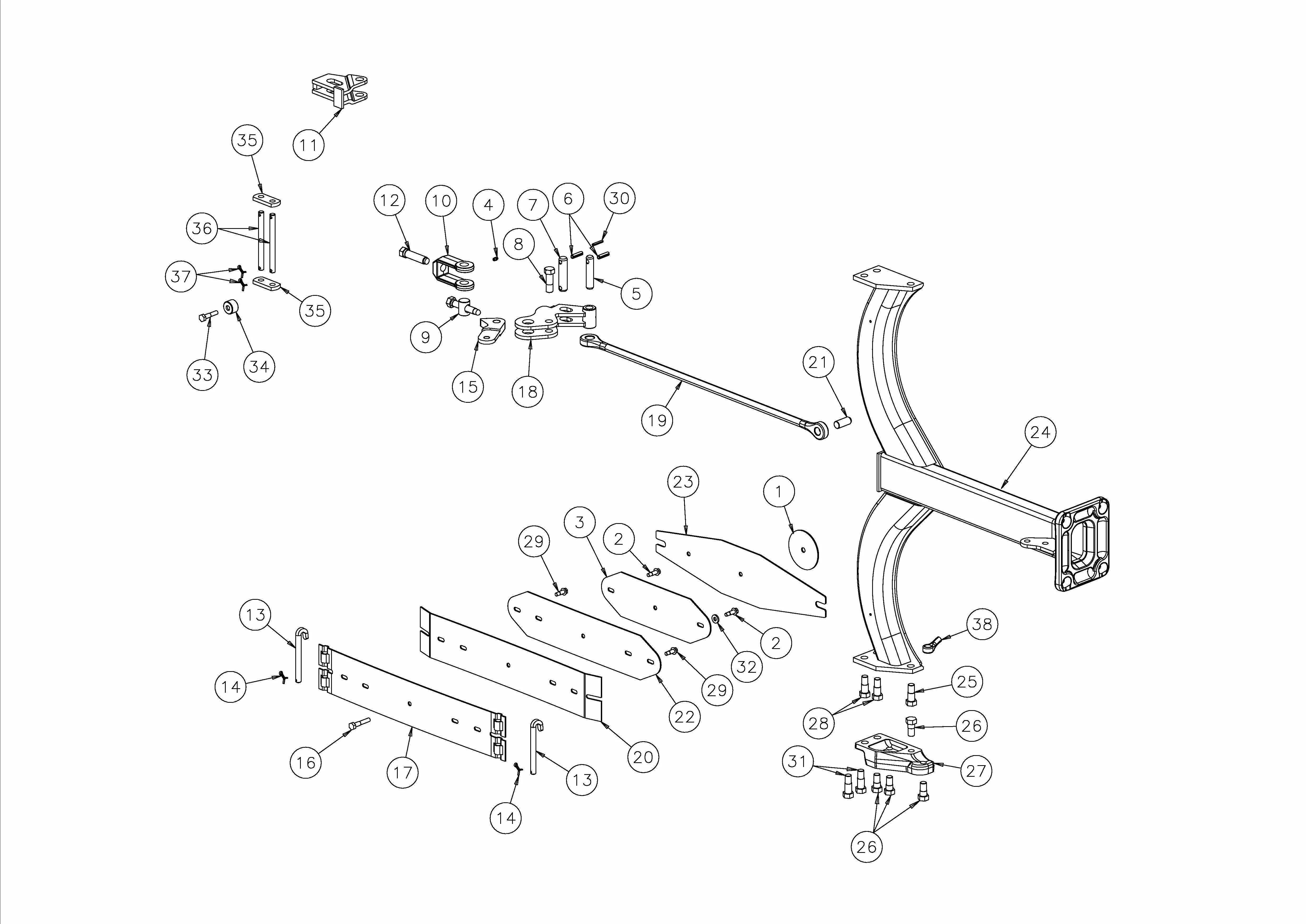 Kverneland PT/RT (2006) Parts Diagrams