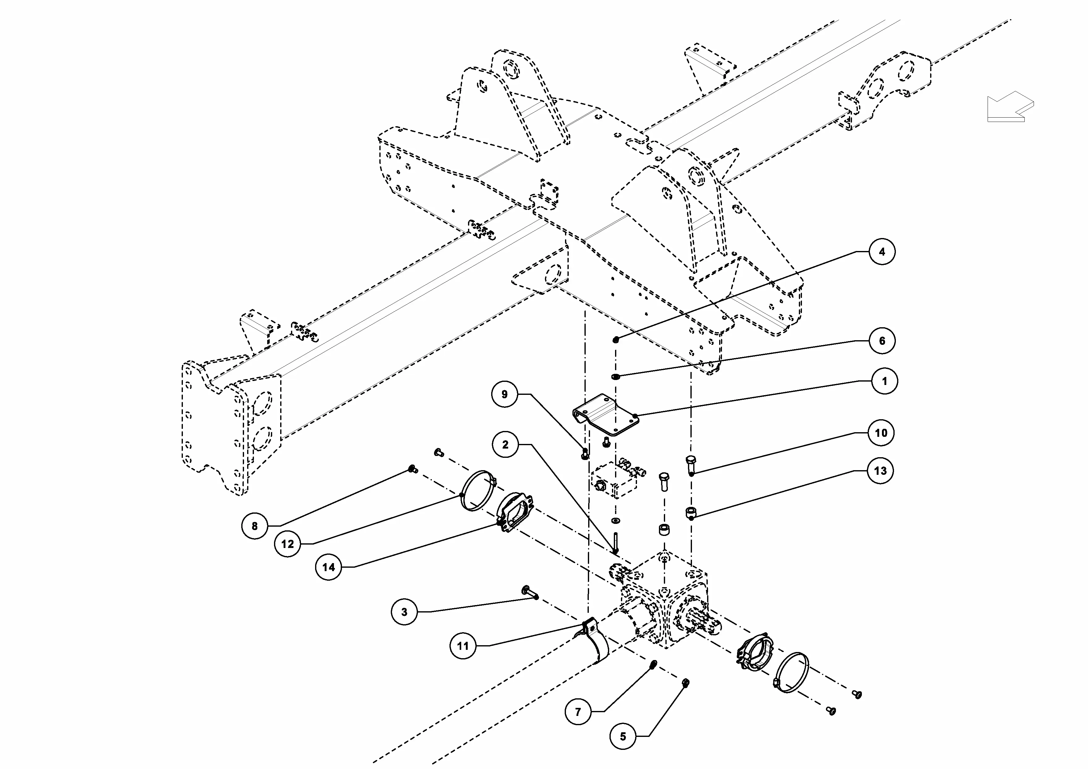 Kverneland 9472 C - RAC6967 (S/N UKGRACB5CJ2201590) (2018) Parts Diagrams