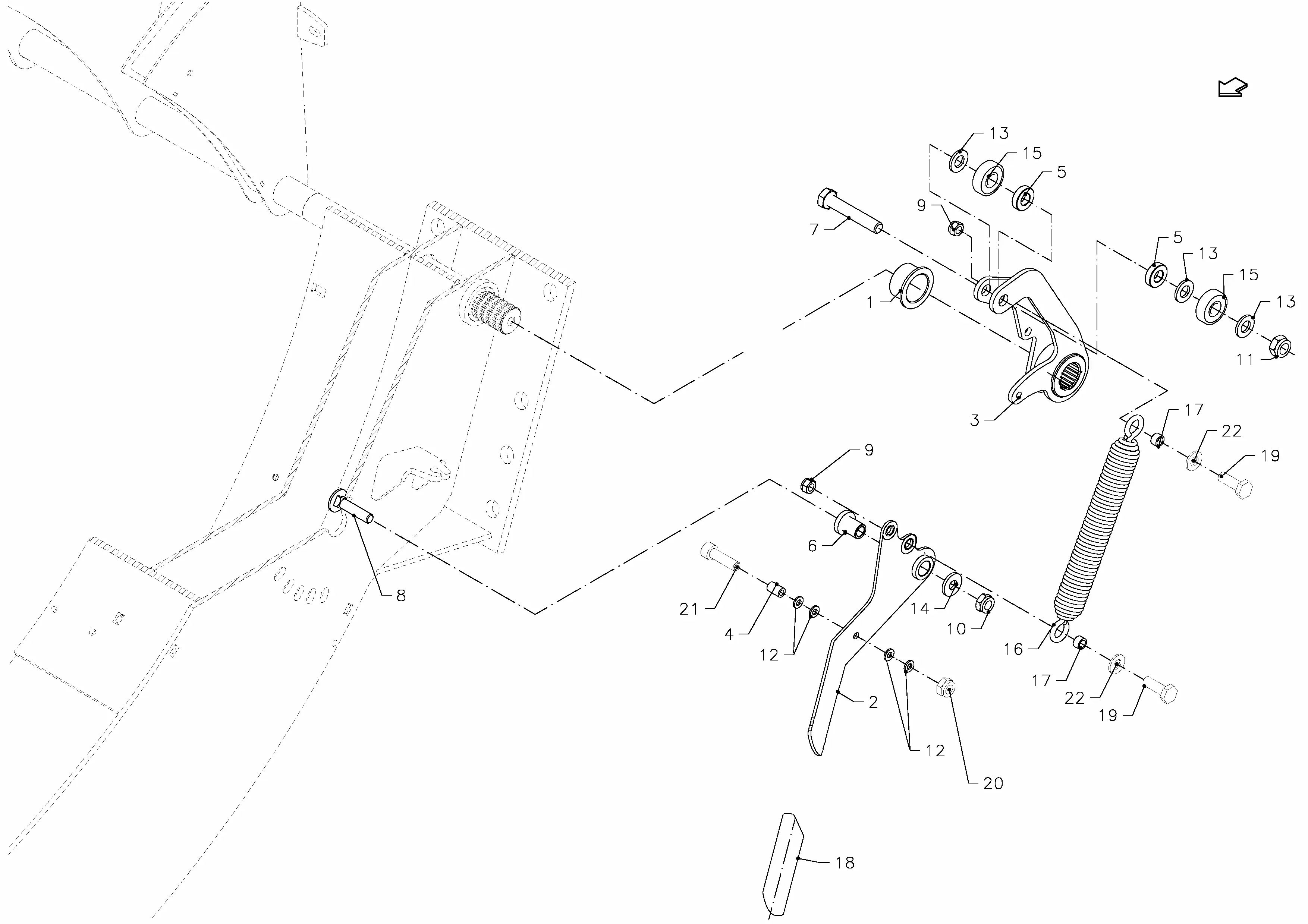 Vicon LB 8200 (S/N GR00231) (2008) Parts Diagrams