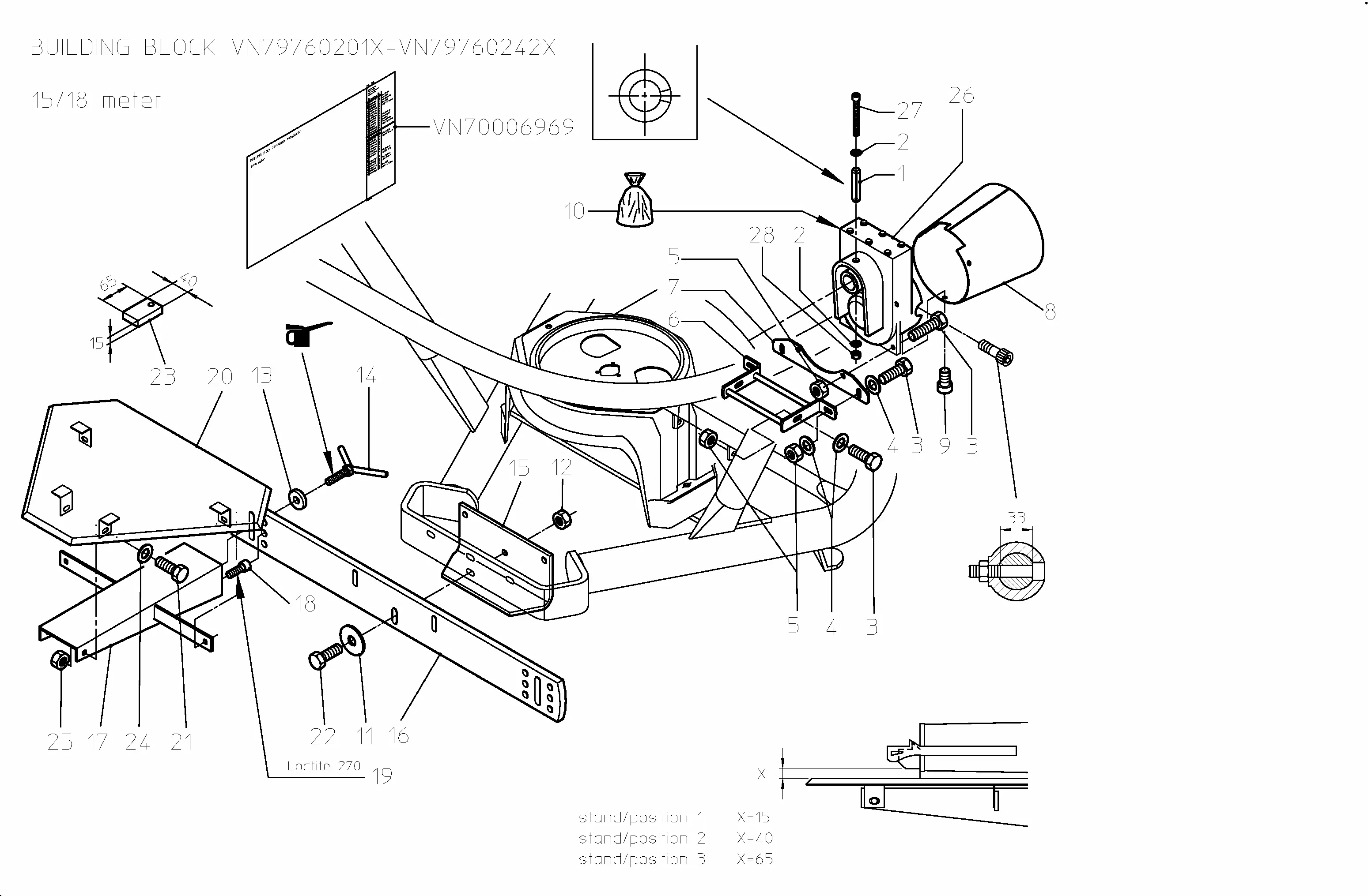 Vicon PS 04 - VN20402 (S/N 02606 - 02616) (2010) Parts Diagrams